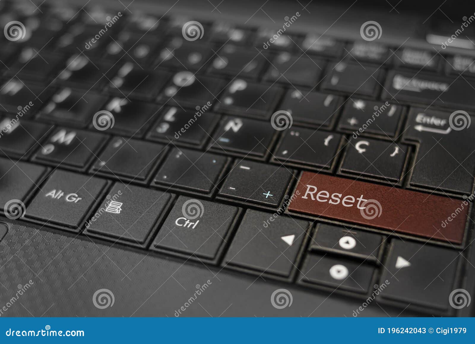 Reset. Press a Key To Reset a System. Start Doing a Project Again ...