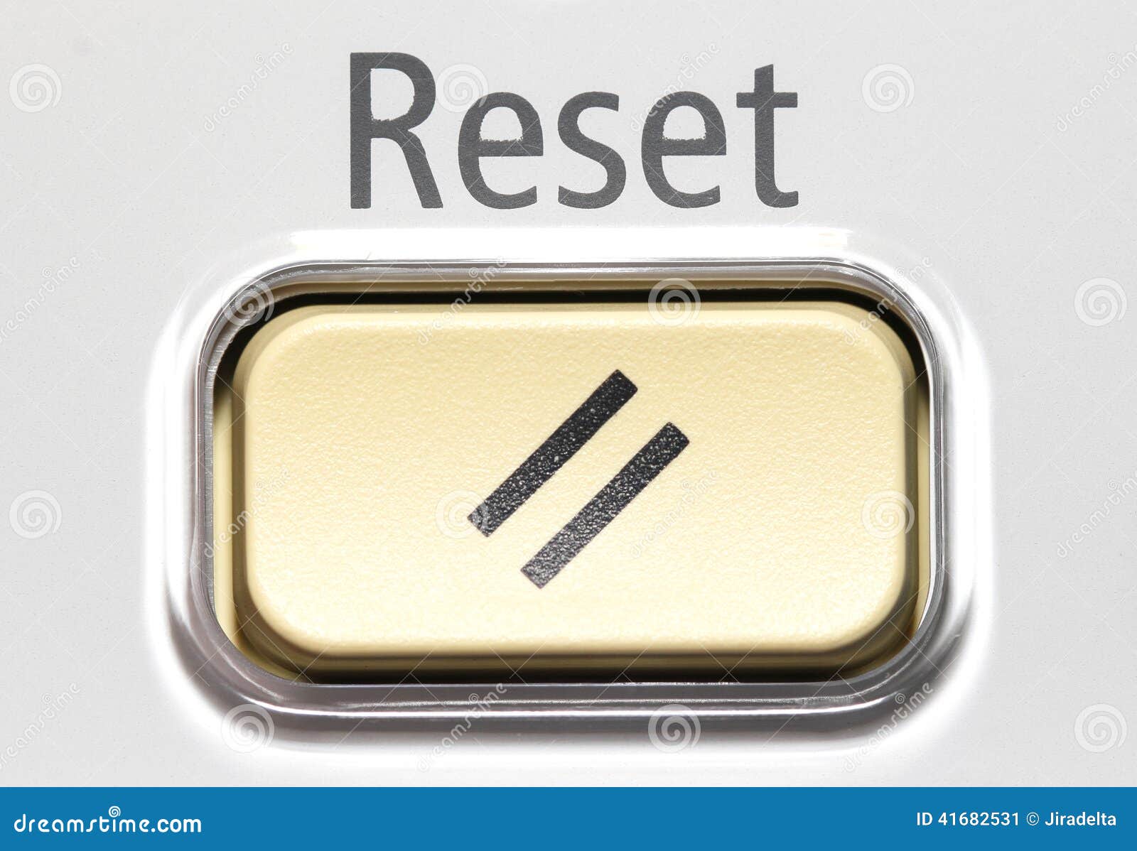 Reset-Taste stockbild. Bild von computer, hintergrund - 41682531