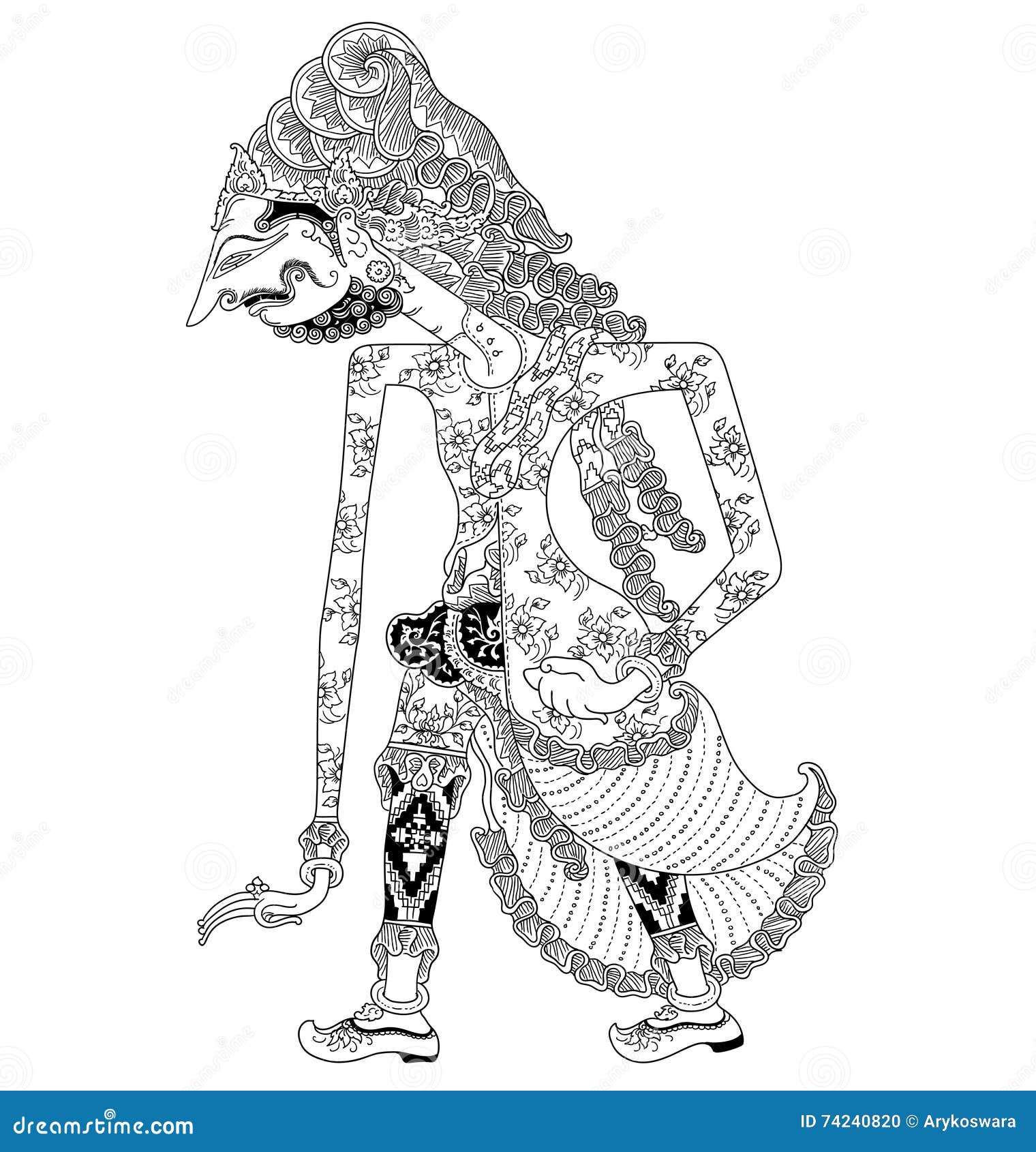 The Dewi Srikandi Logo Vector | CartoonDealer.com #121853556