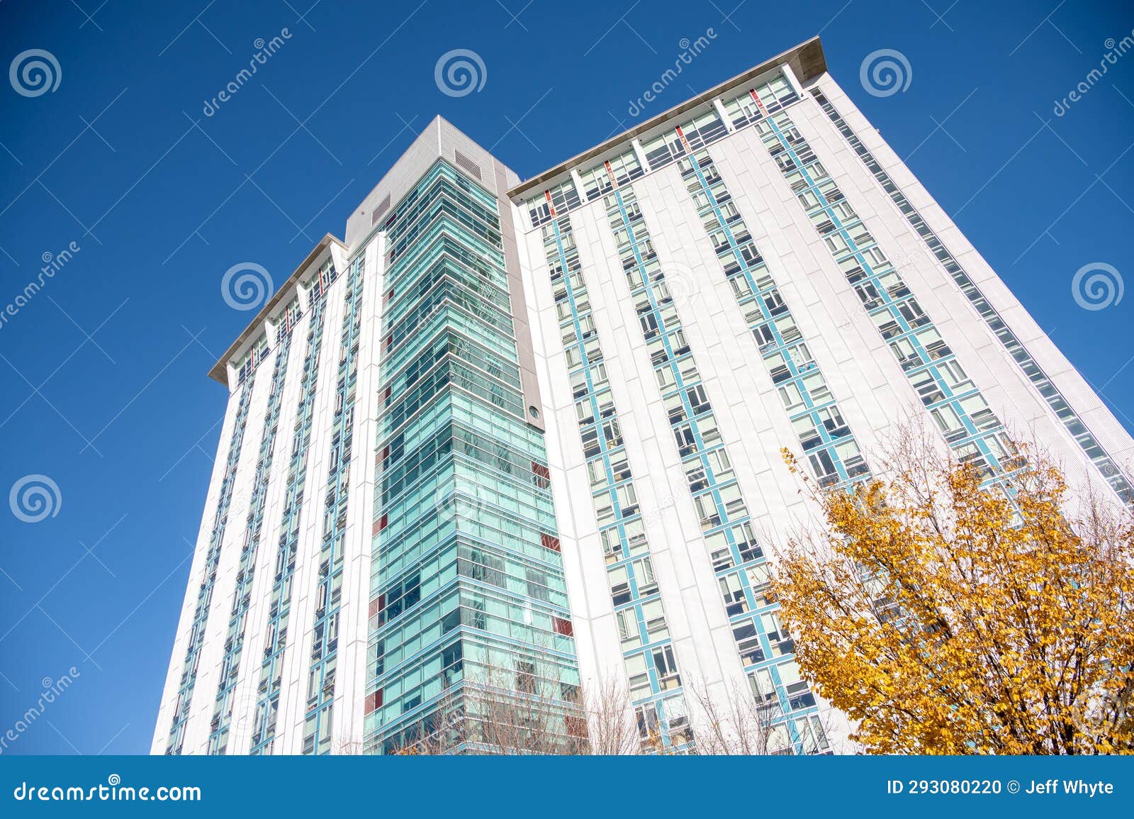 Residence Building at SAIT, Calgary Editorial Image - Image of ...