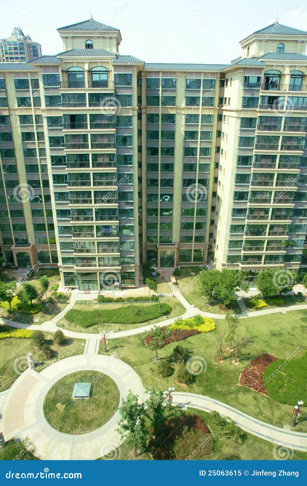 Residence community stock image. Image of building, community - 25063615