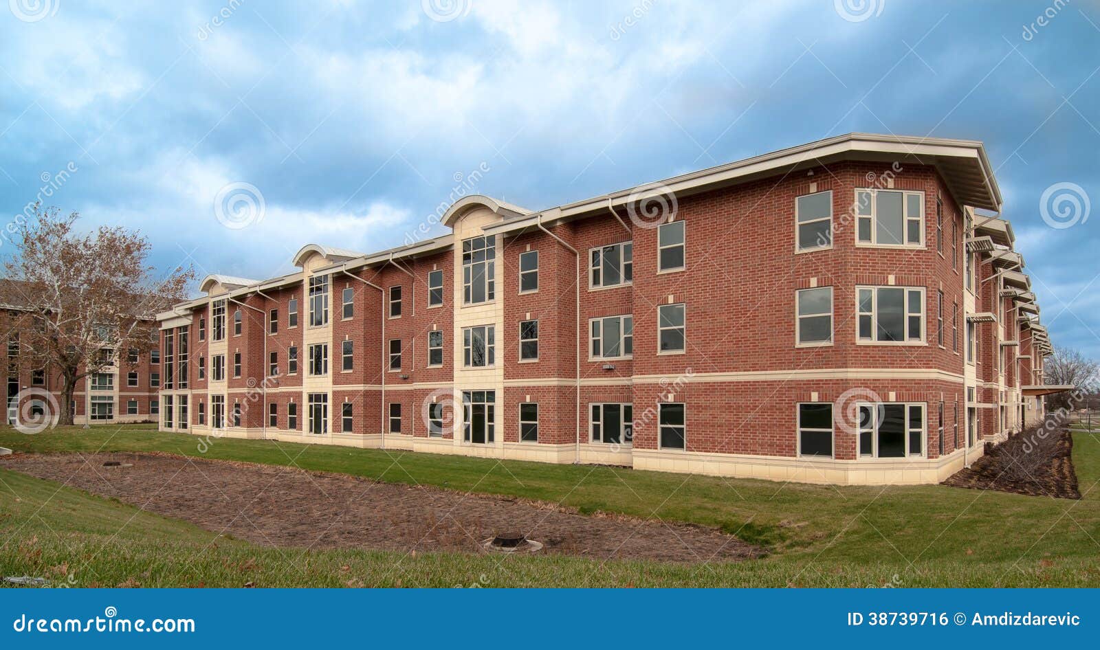 Residential Apartments stock photo. Image of blocksoutdoors - 38739716