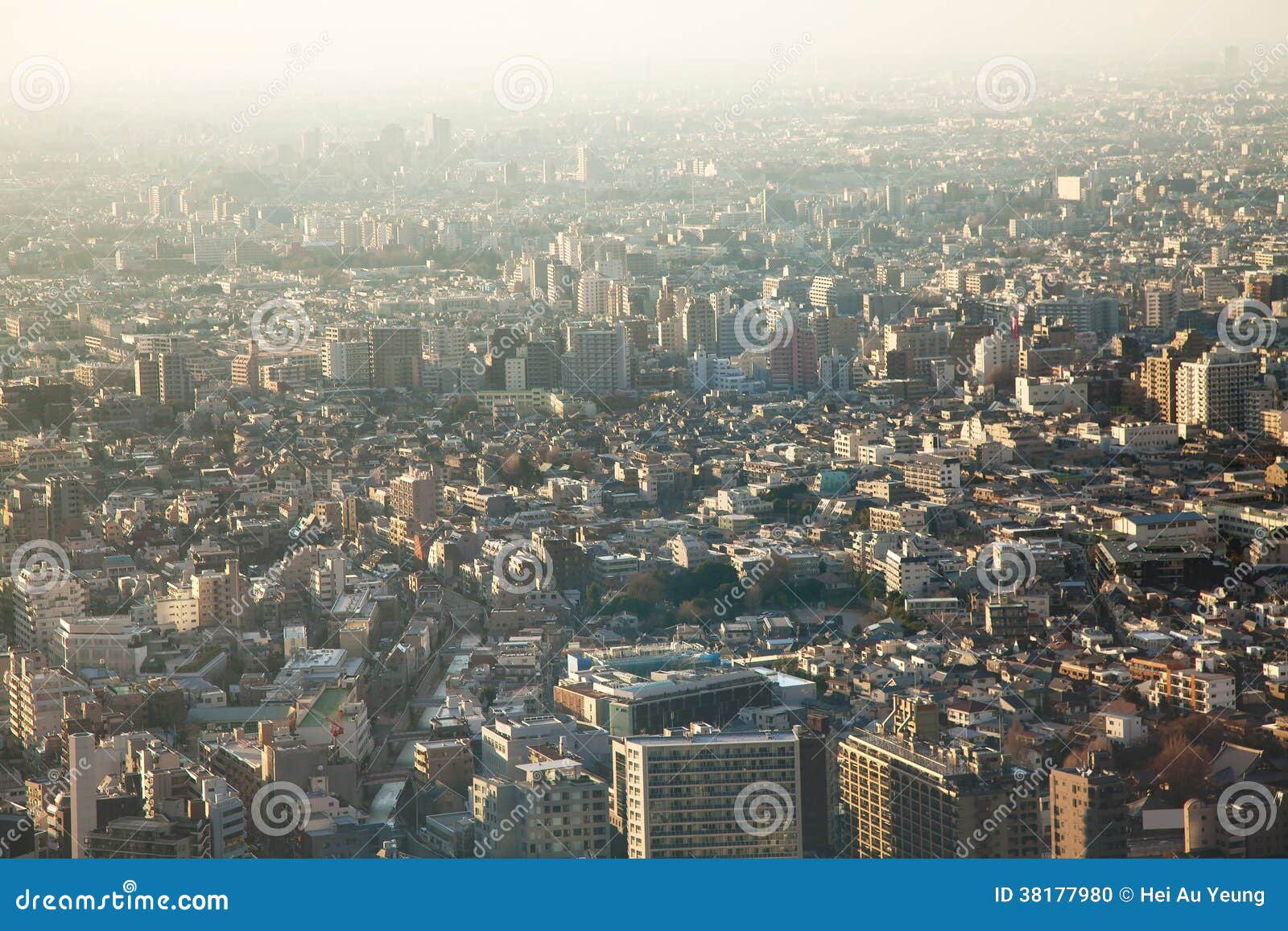 Residential Area of Tokyo Japan Stock Photo - Image of cityscape, messy ...