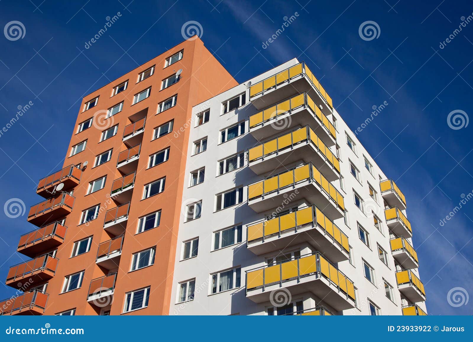 Residential Building Architecture. Architectural Exterior. House ...