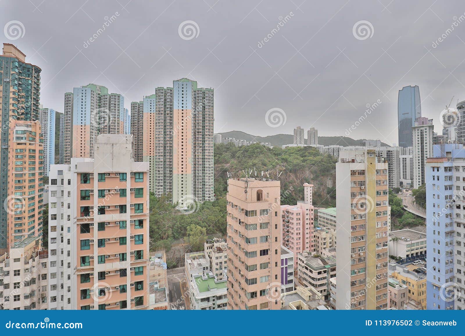 A Residential Building Area at Sai Wan Ho Editorial Photography - Image ...