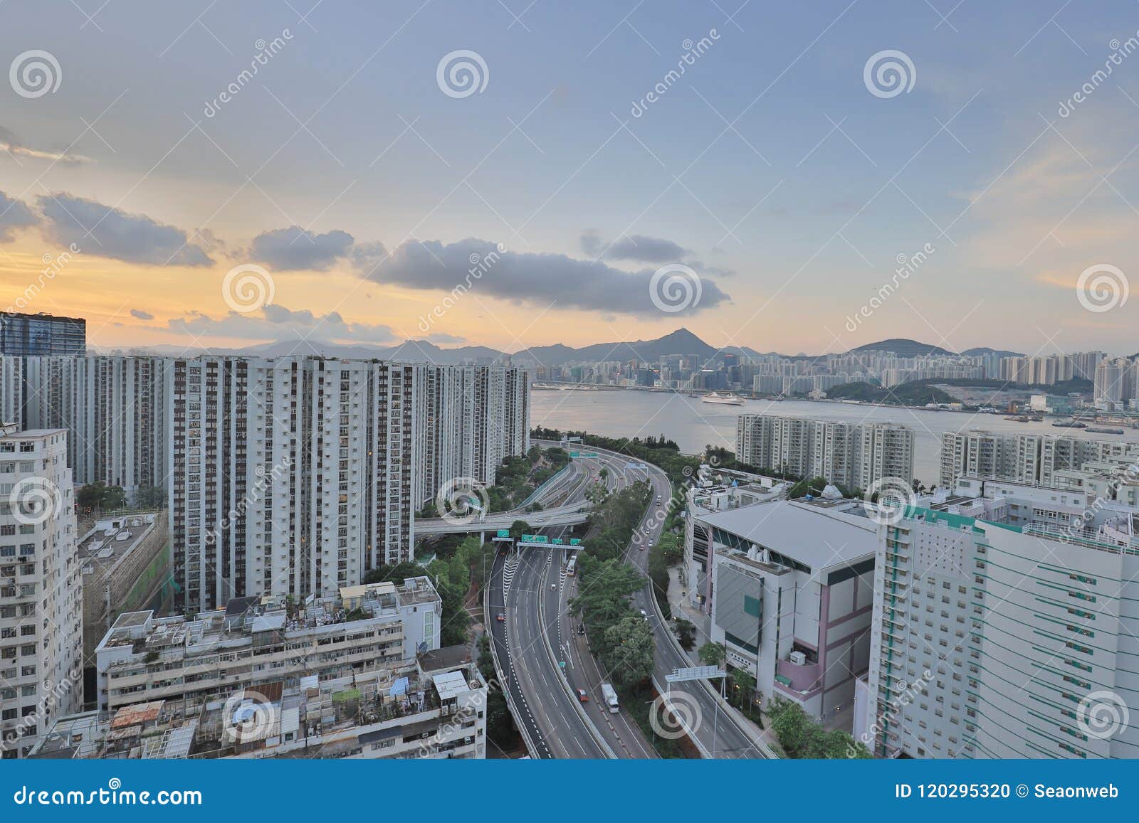 A Residential Building Area at Sai Wan Ho Editorial Image - Image of ...