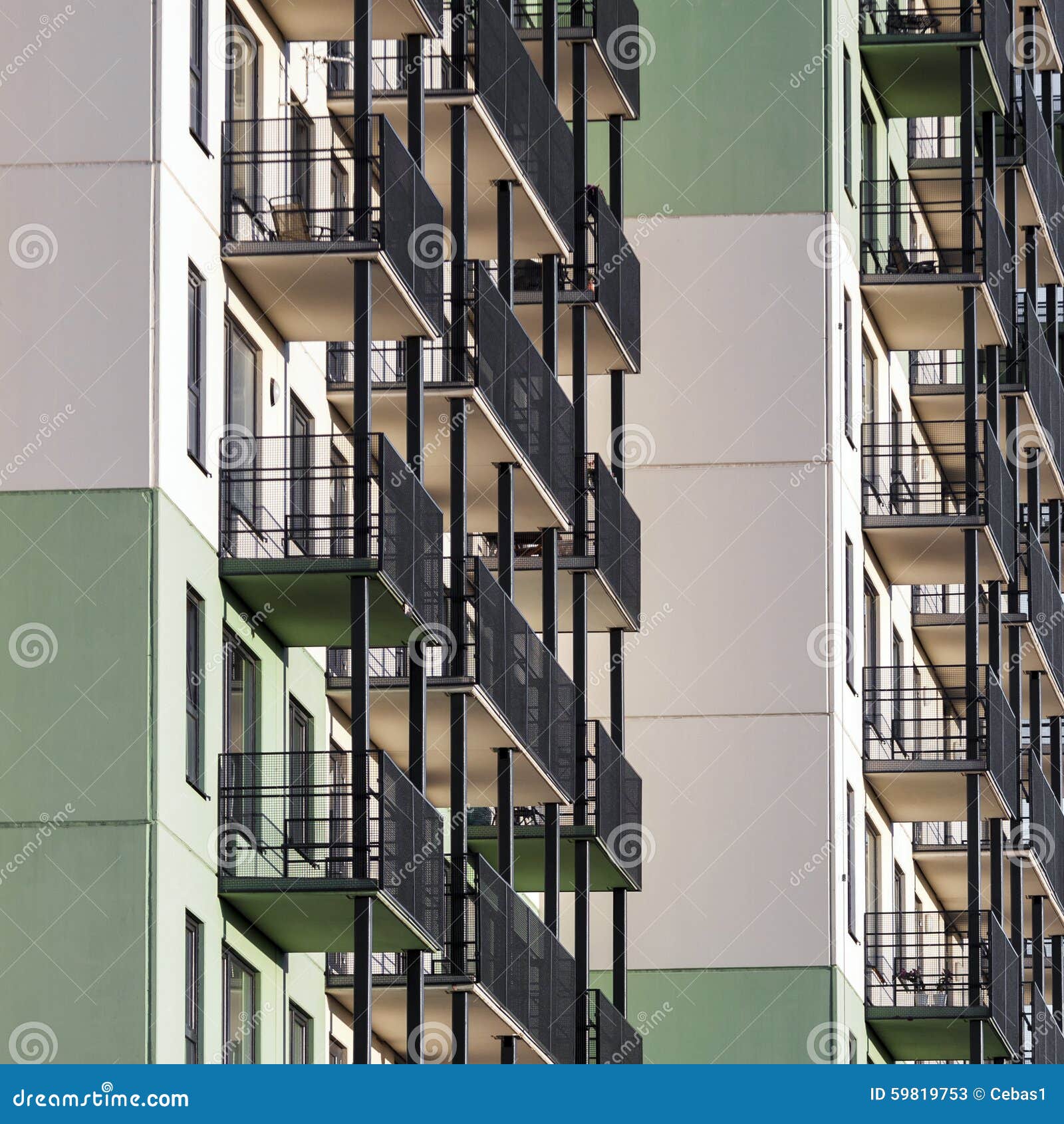Residential Building Background Stock Image - Image of geometry ...