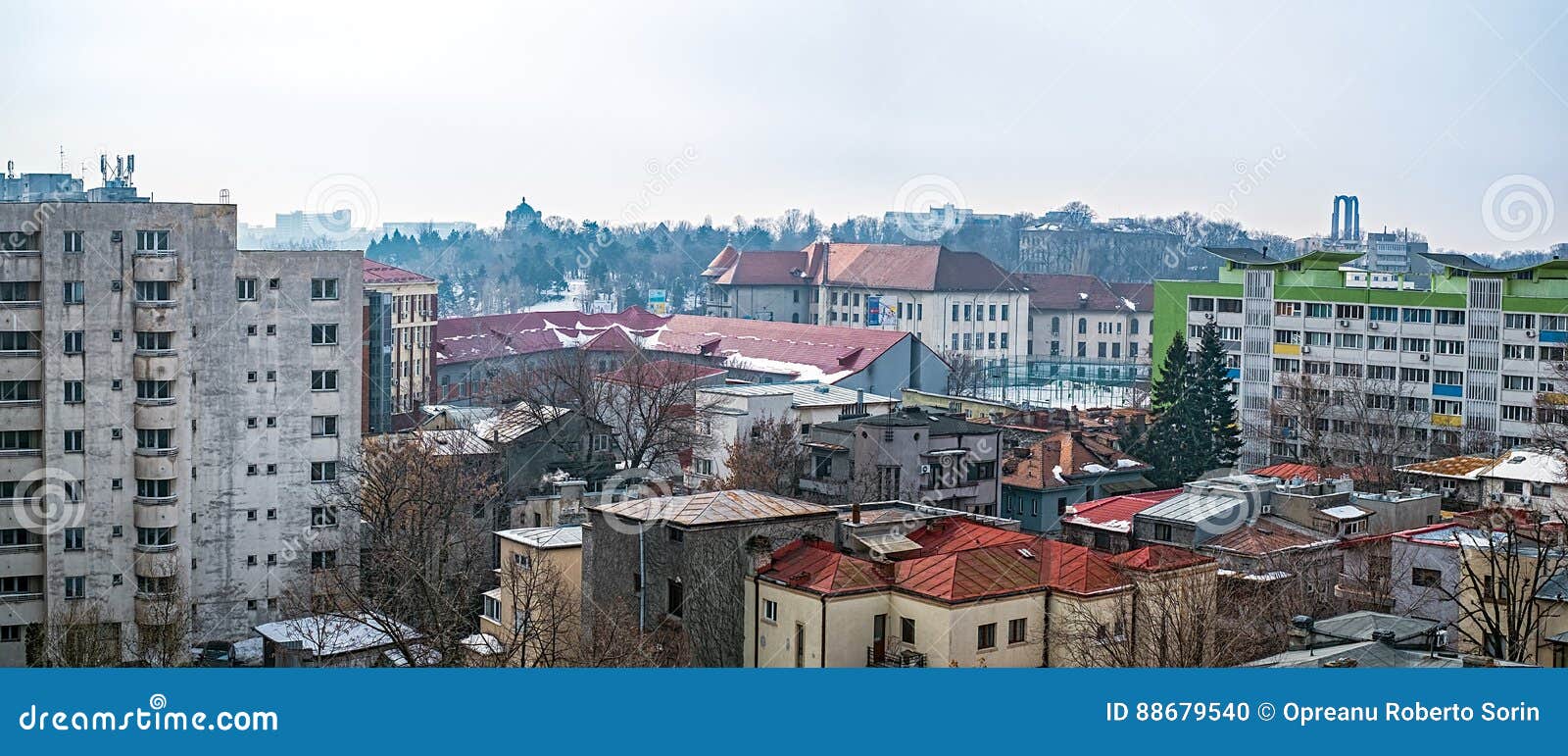 Residential Building Neighborhood Stock Photo - Image of city, romania ...