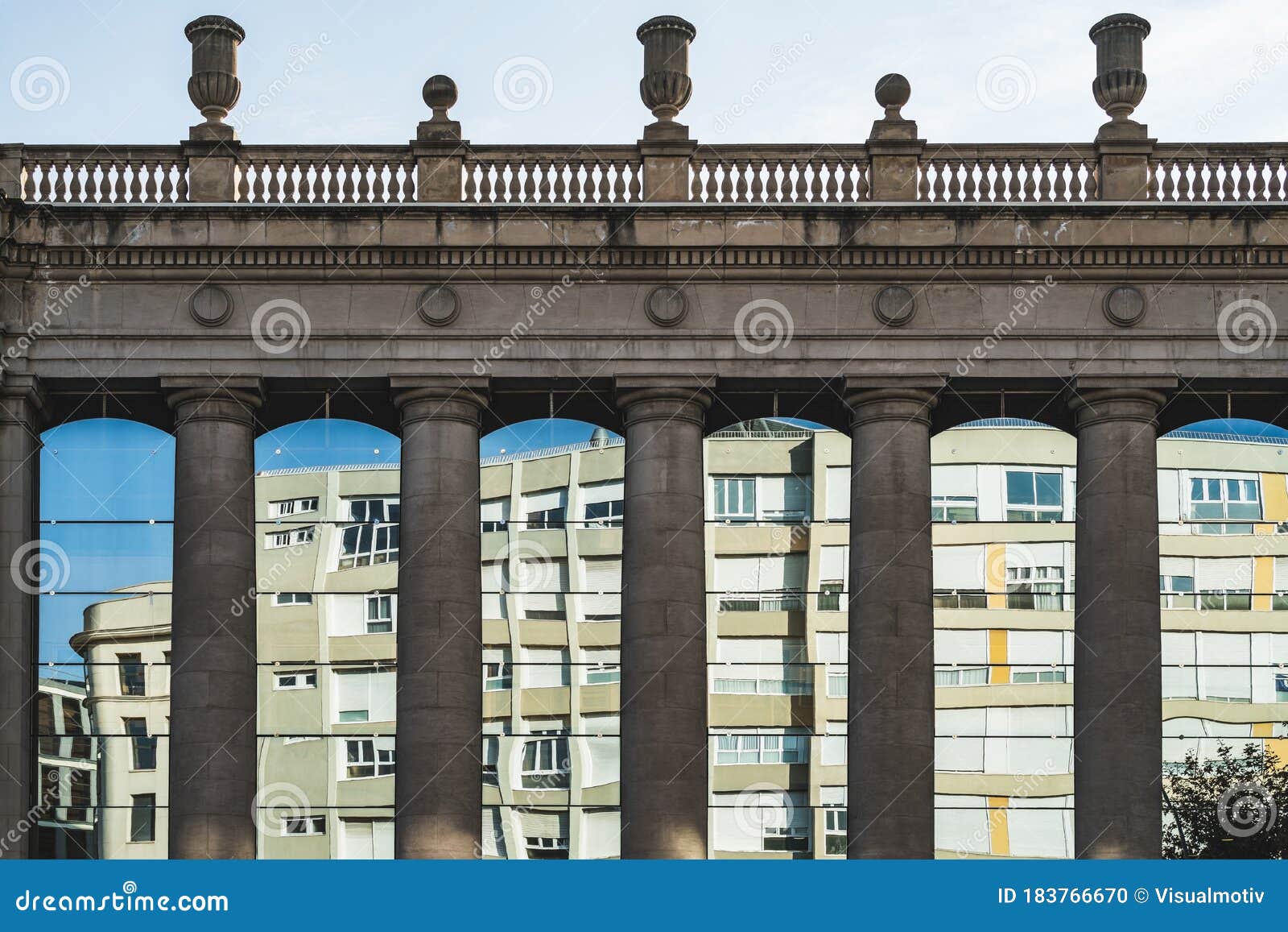 Modern Doric Columns