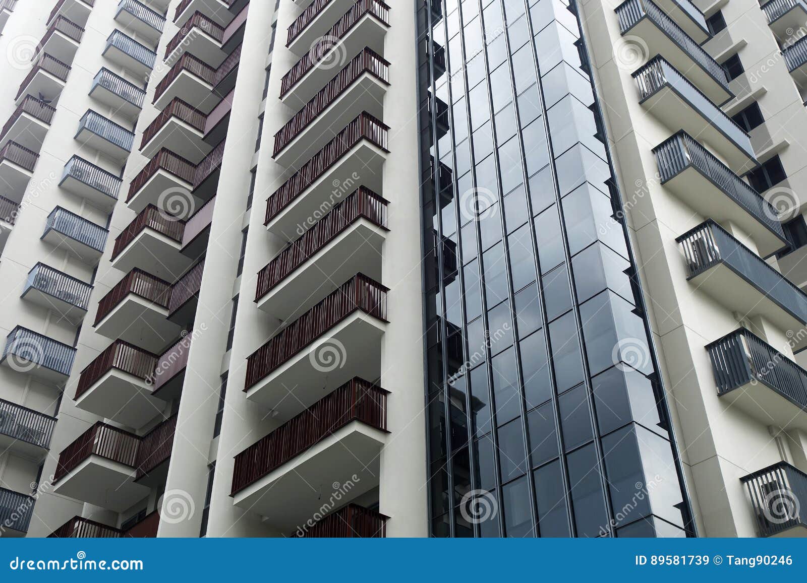 Residential Building Windows in Singapore Stock Image - Image of ...