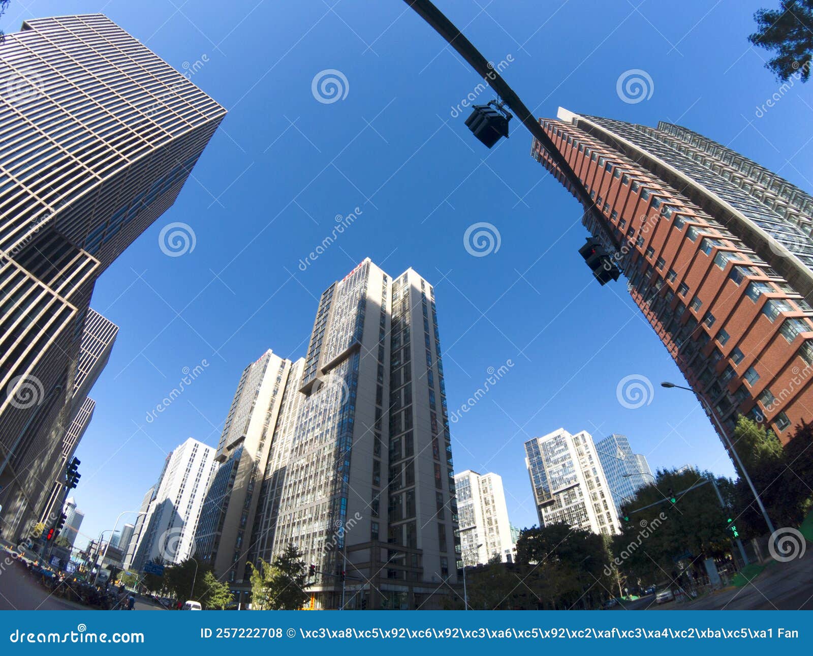Residential Buildings in Chinese Cities Stock Photo - Image of ...