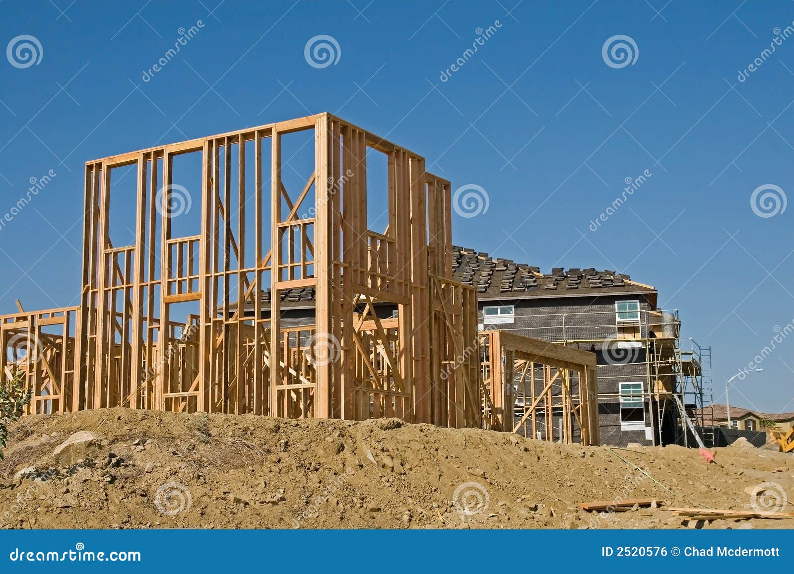 Residential Construction stock photo. Image of exterior - 2520576