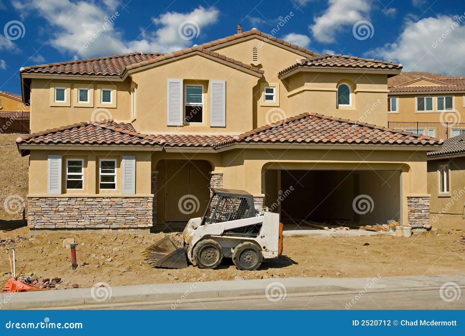 Residential Construction stock photo. Image of building - 2520712