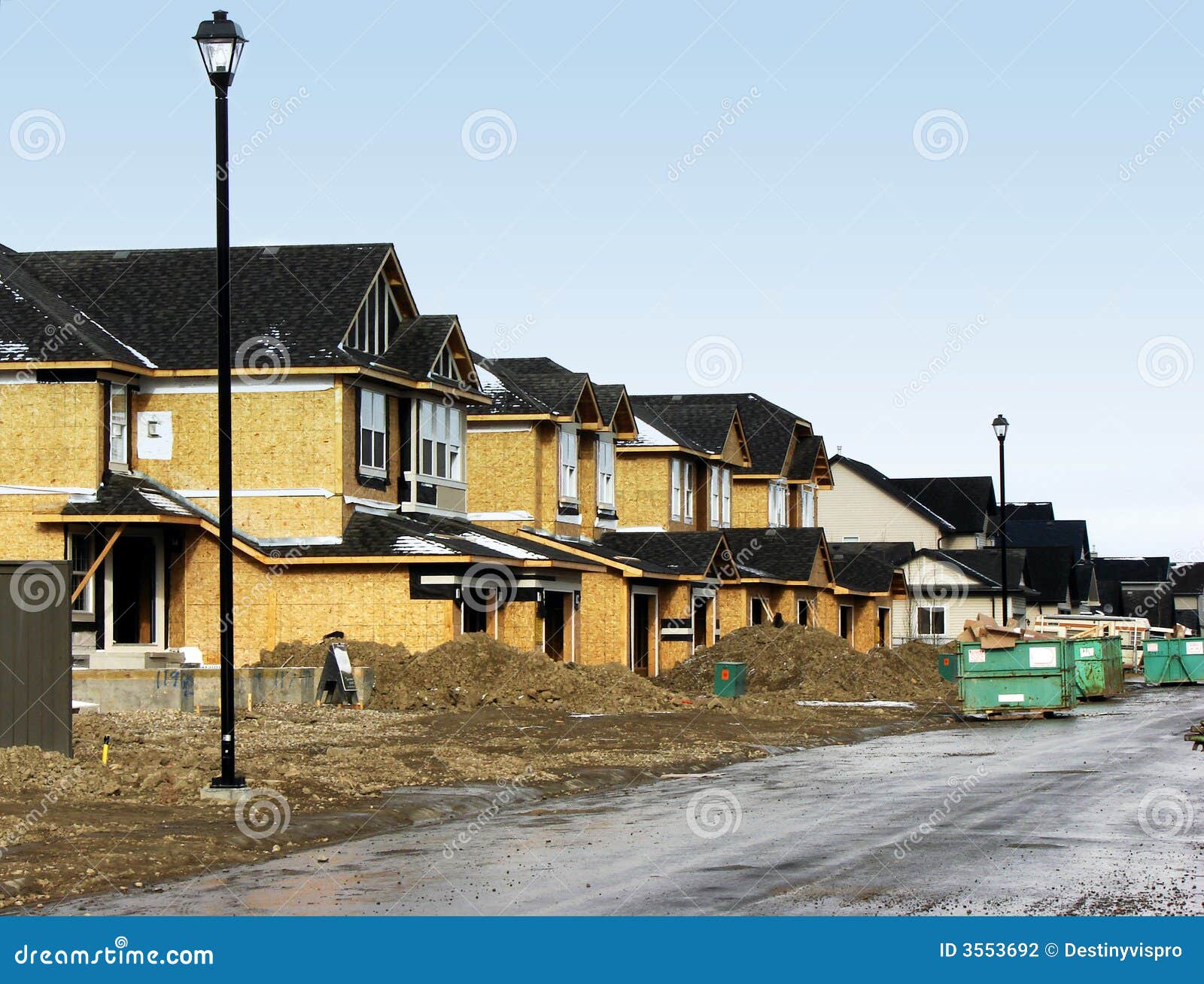 Residential Construction stock photo. Image of home, realestate - 3553692