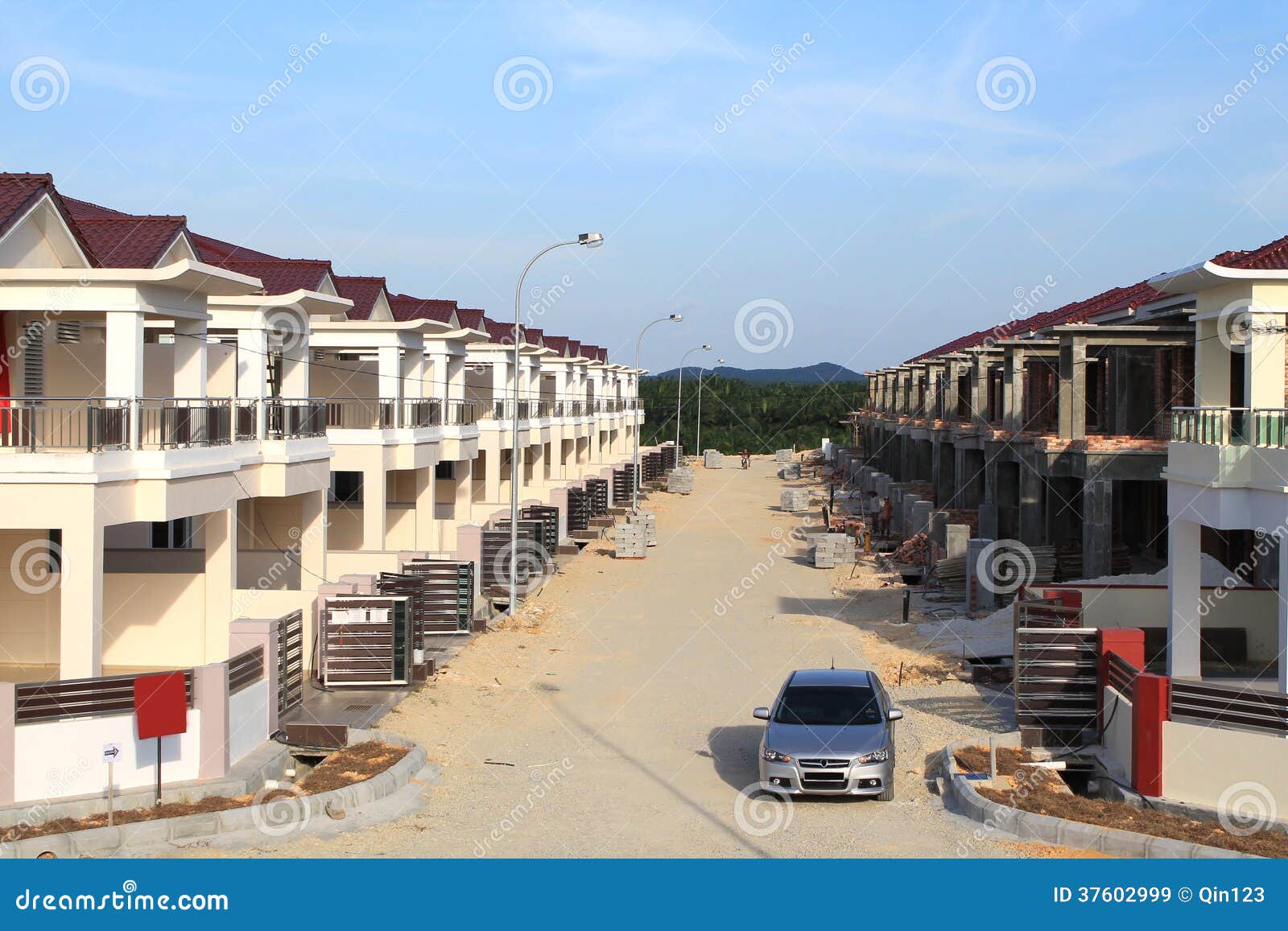 Residential Development stock image. Image of construction - 37602999