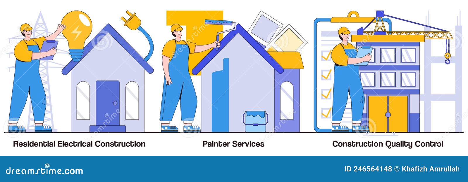 Residential Electrical Construction, Painter Services, Construction ...