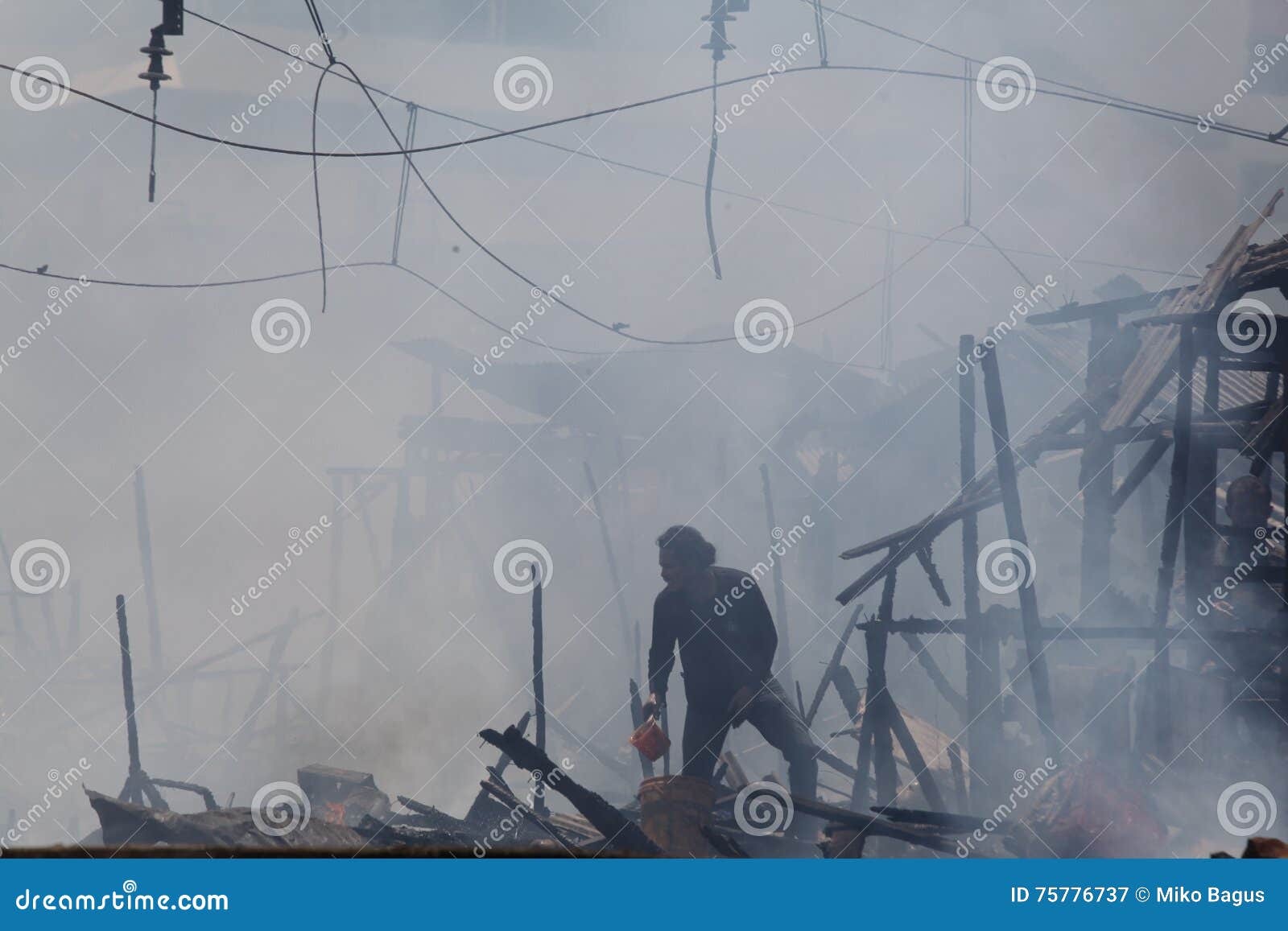 Residential Fires Aftermath Editorial Photography - Image of ...