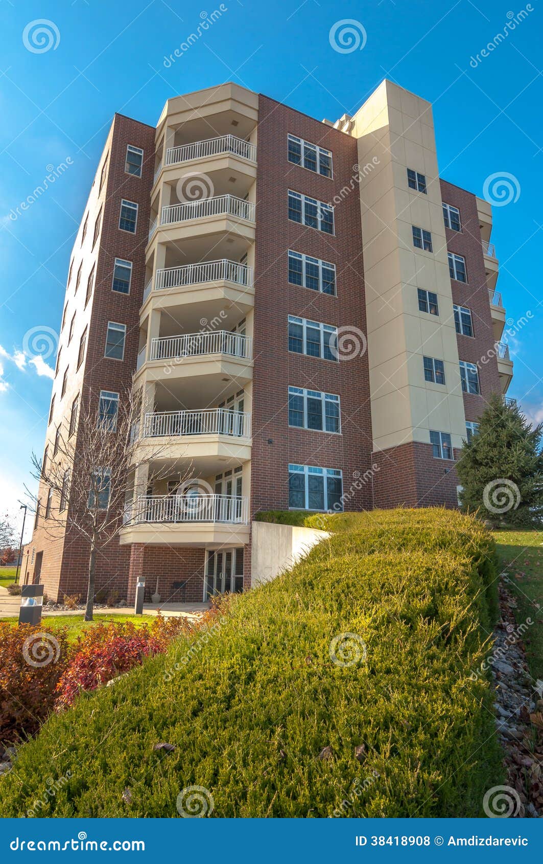 Old Residential High Rise Towers From North America, Typical From The ...