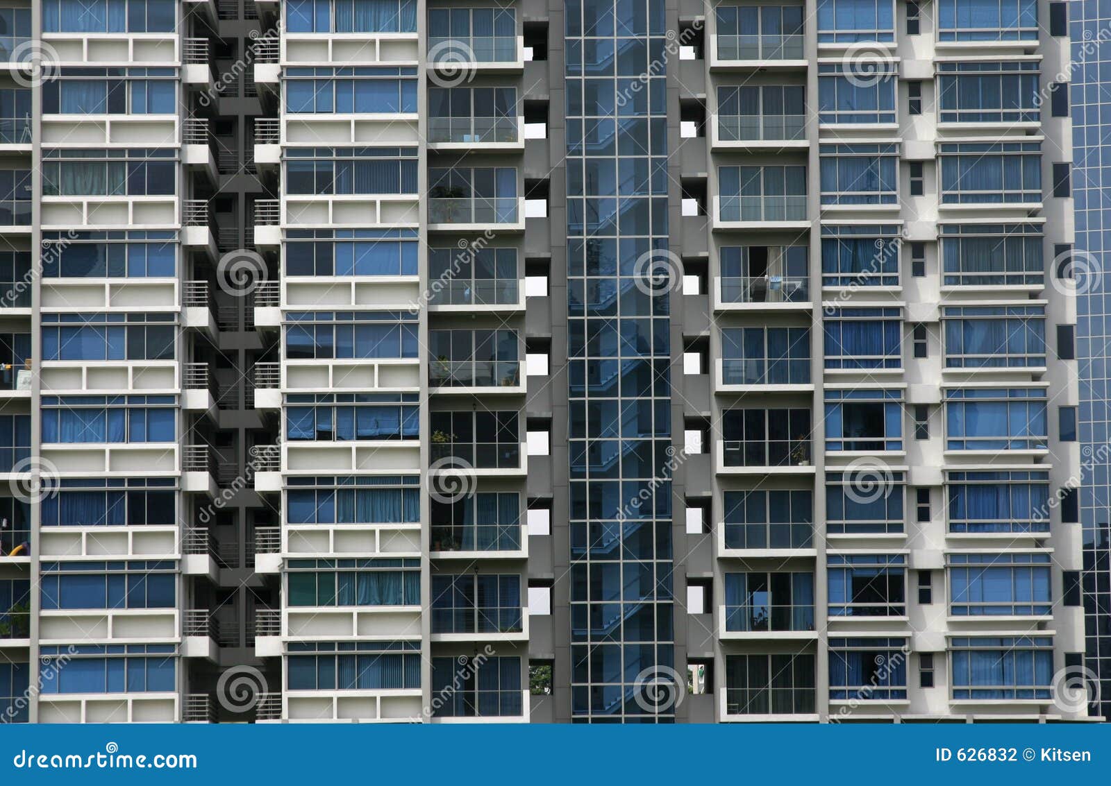 Residential High Rise stock photo. Image of buildings, city - 626832