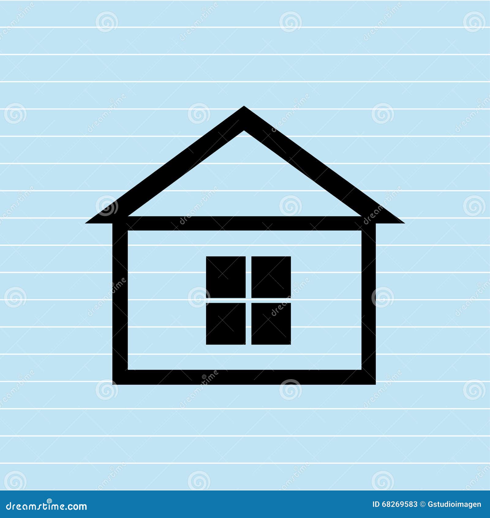 Residential icon design stock illustration. Illustration of design ...