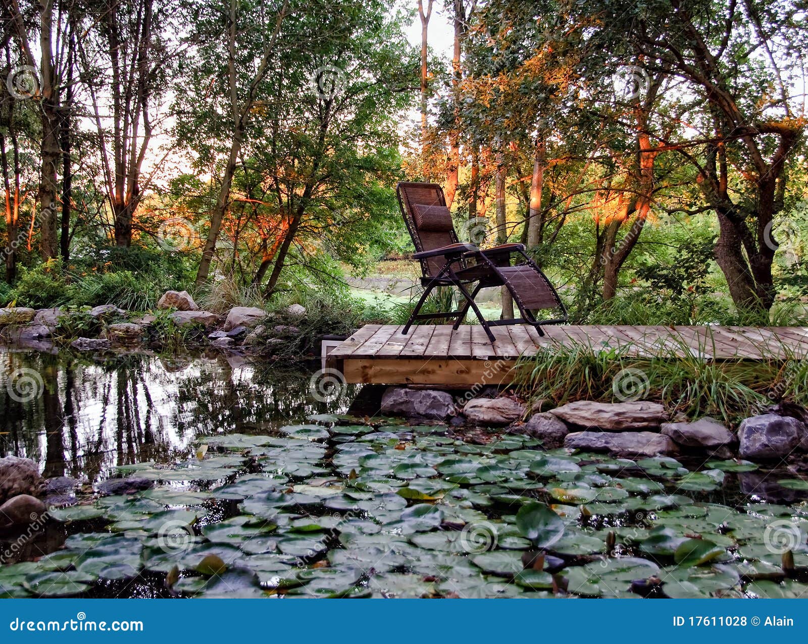 Residential Landscaped Garden Stock Photo - Image of landscape, flowers ...
