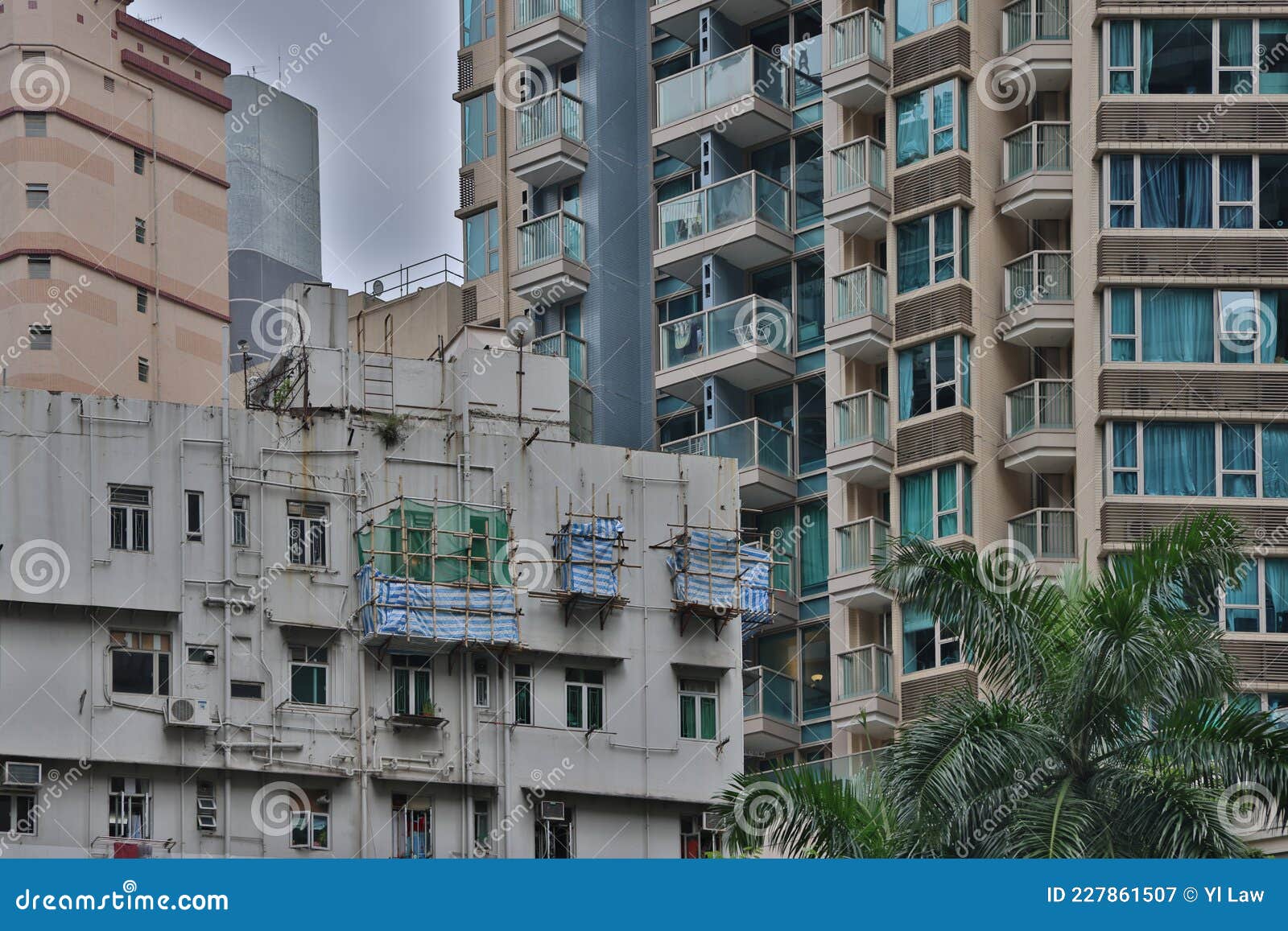 The Residential and Office Building at Wan Chai, Hk 7 Aug 2021 ...