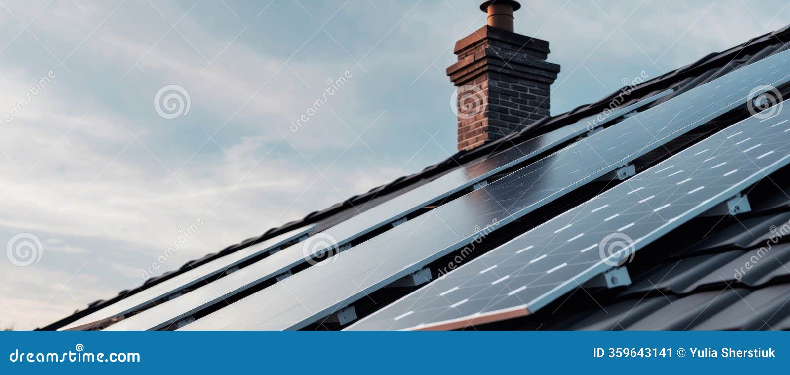 Installation Of Chimney With Exposed Isolation Layer On The Roof Stock ...