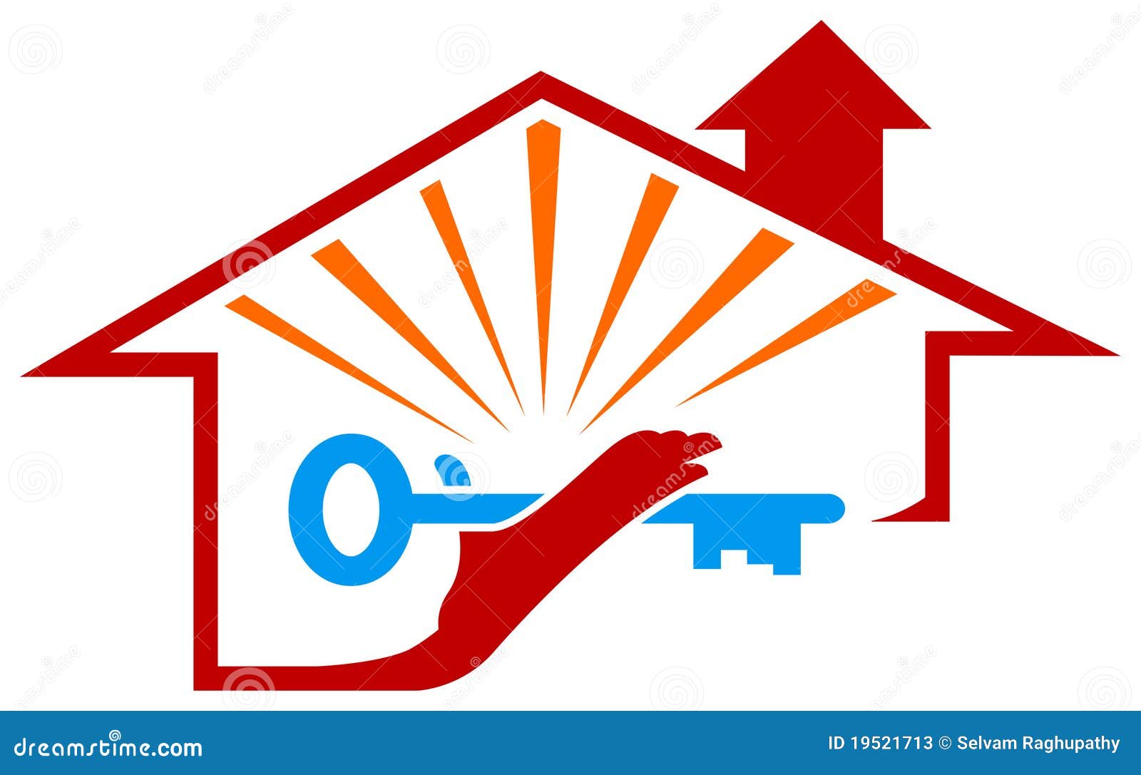 Residential Solution Emblem Stock Vector - Illustration of icon, idea ...