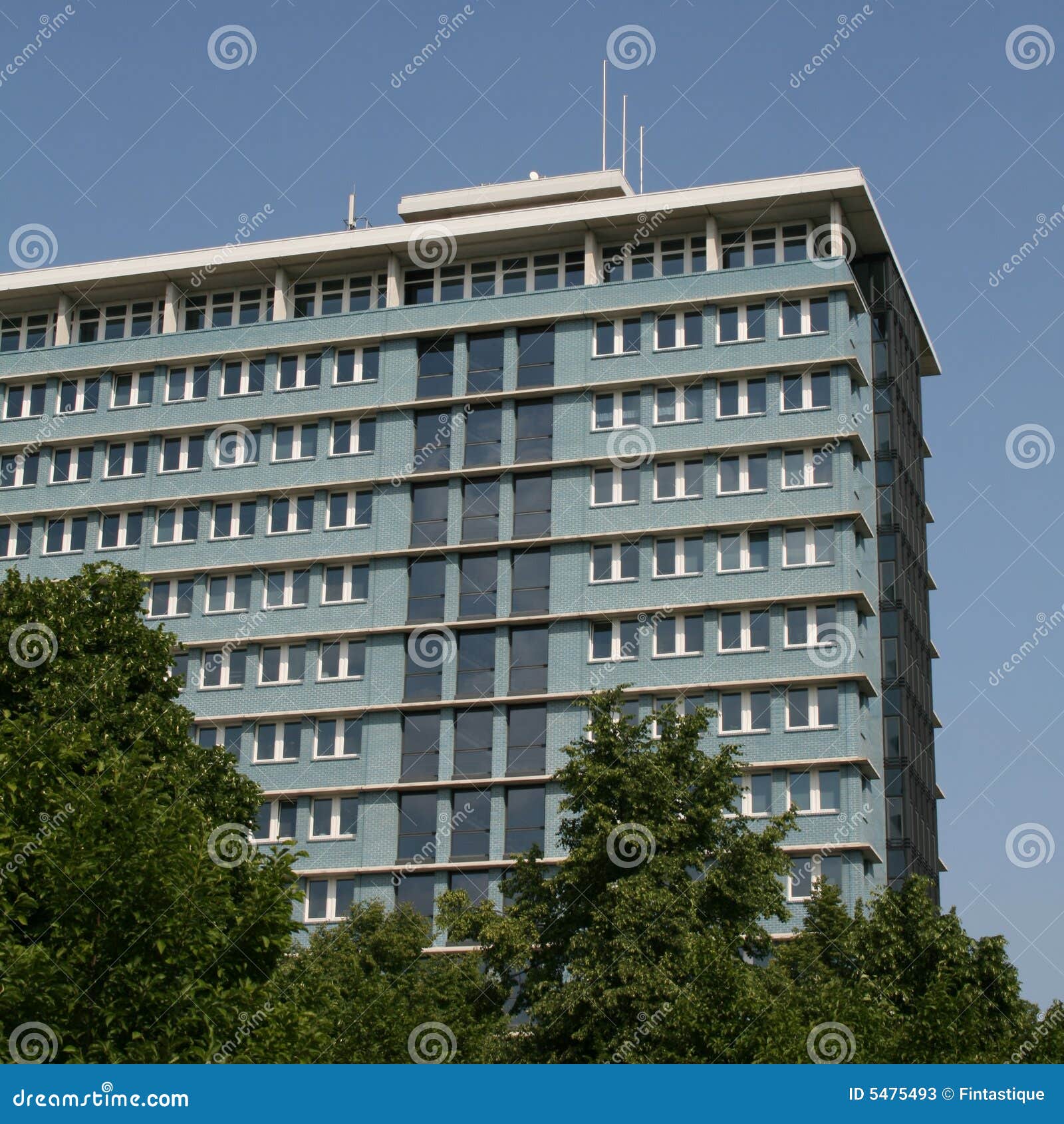 Residential tower block stock image. Image of germany - 5475493