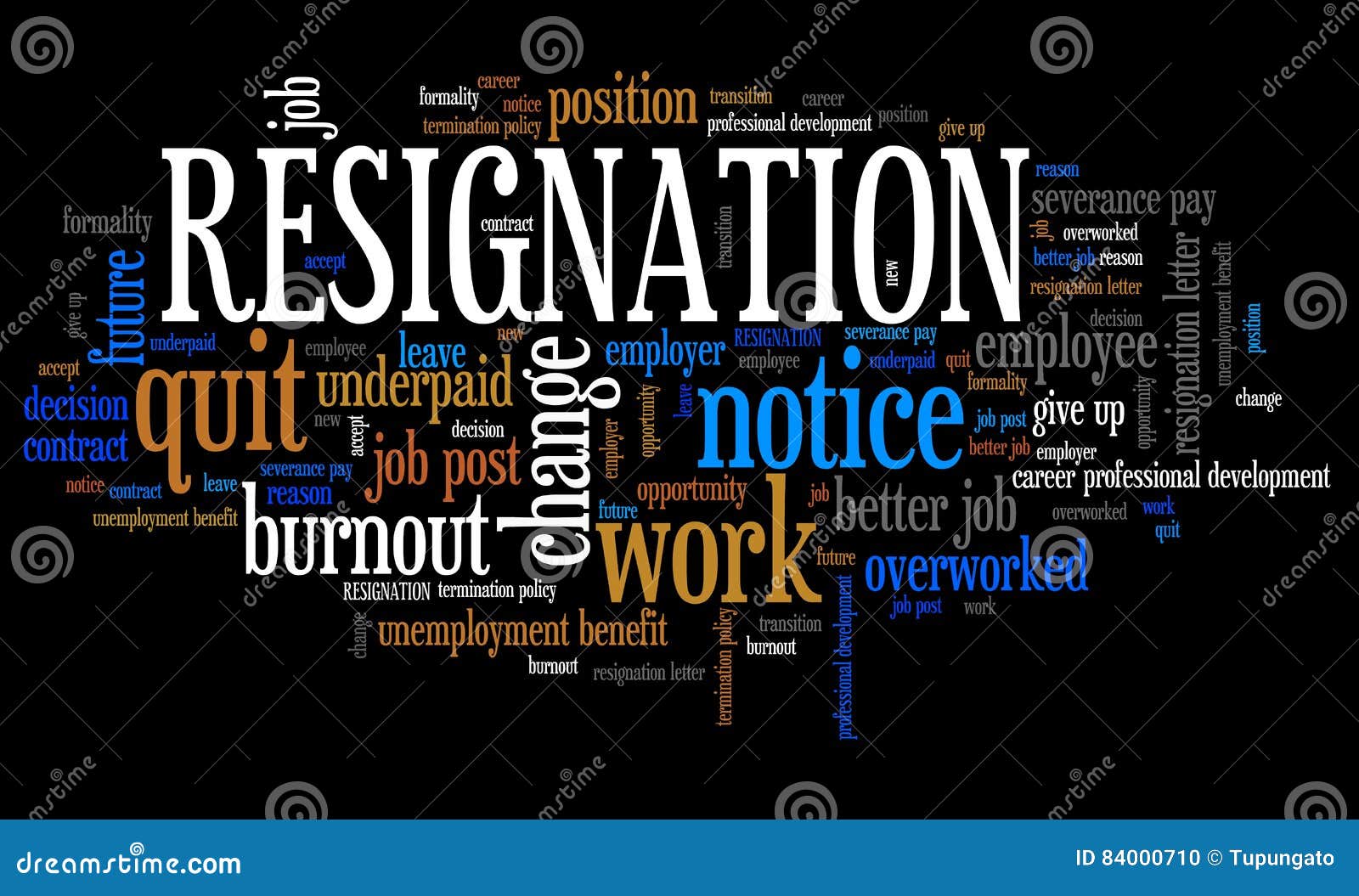 Resignation stock abbildung. Illustration von aufgabe - 84000710