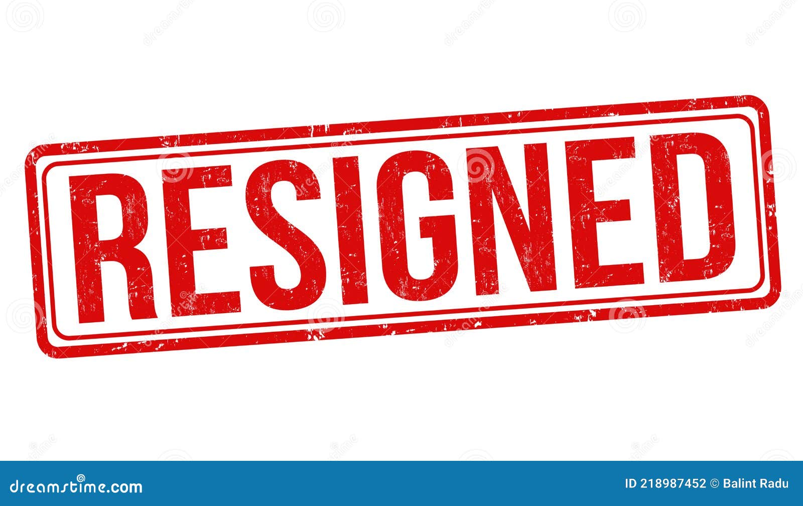 Resigned Grunge Rubber Stamp Stock Vector - Illustration of retro ...