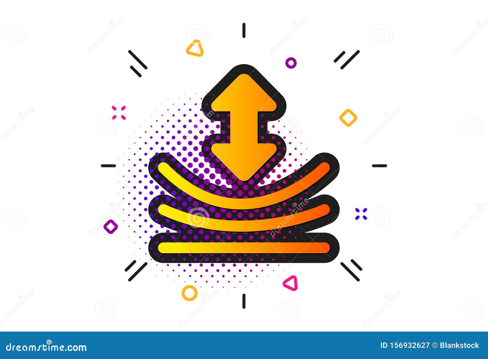 Resilience Icon. Elastic Material Sign. Vector Stock Vector ...