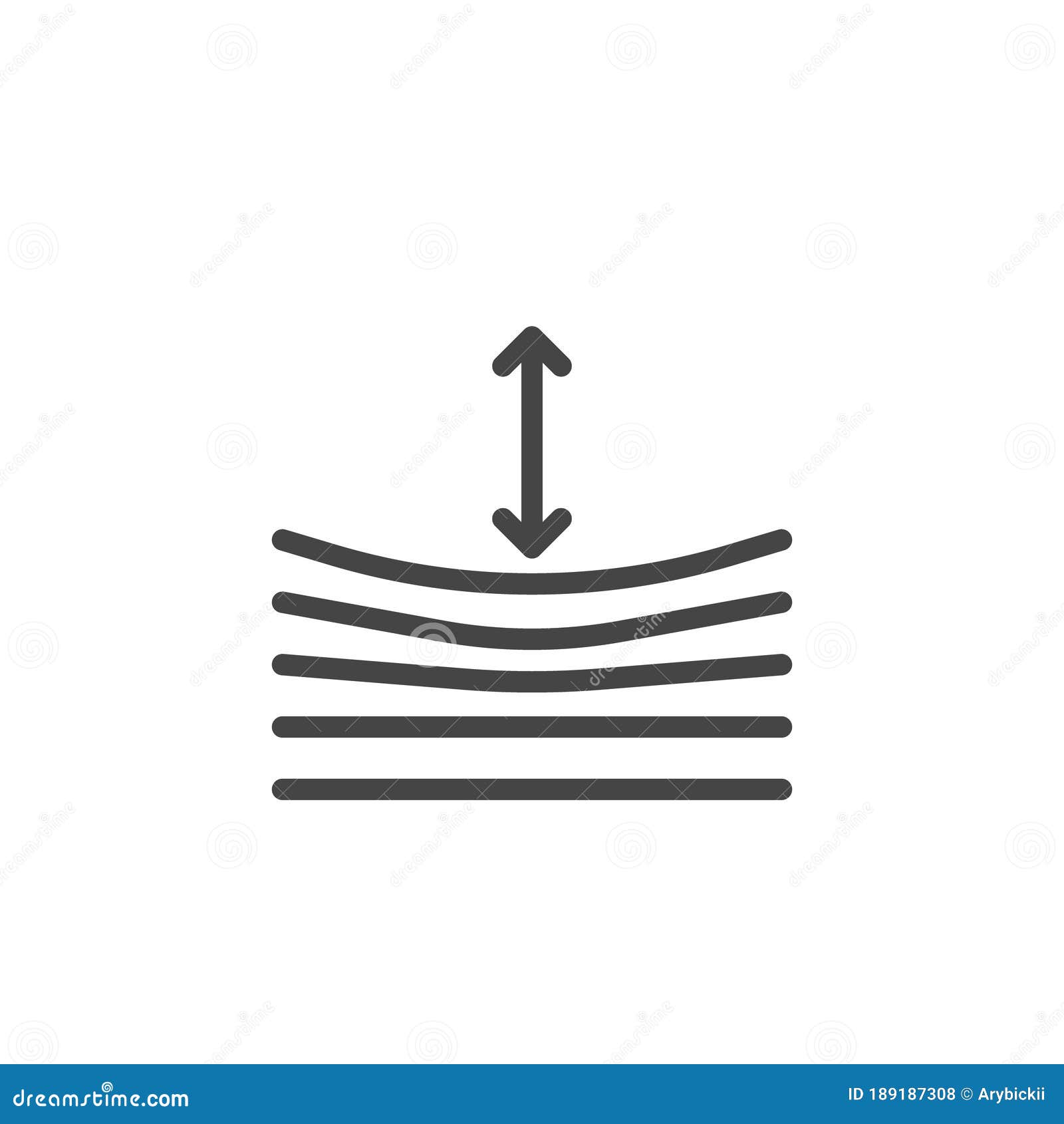 Resilience, Icon. Logo. Colorful Typography Banner With Single Word ...