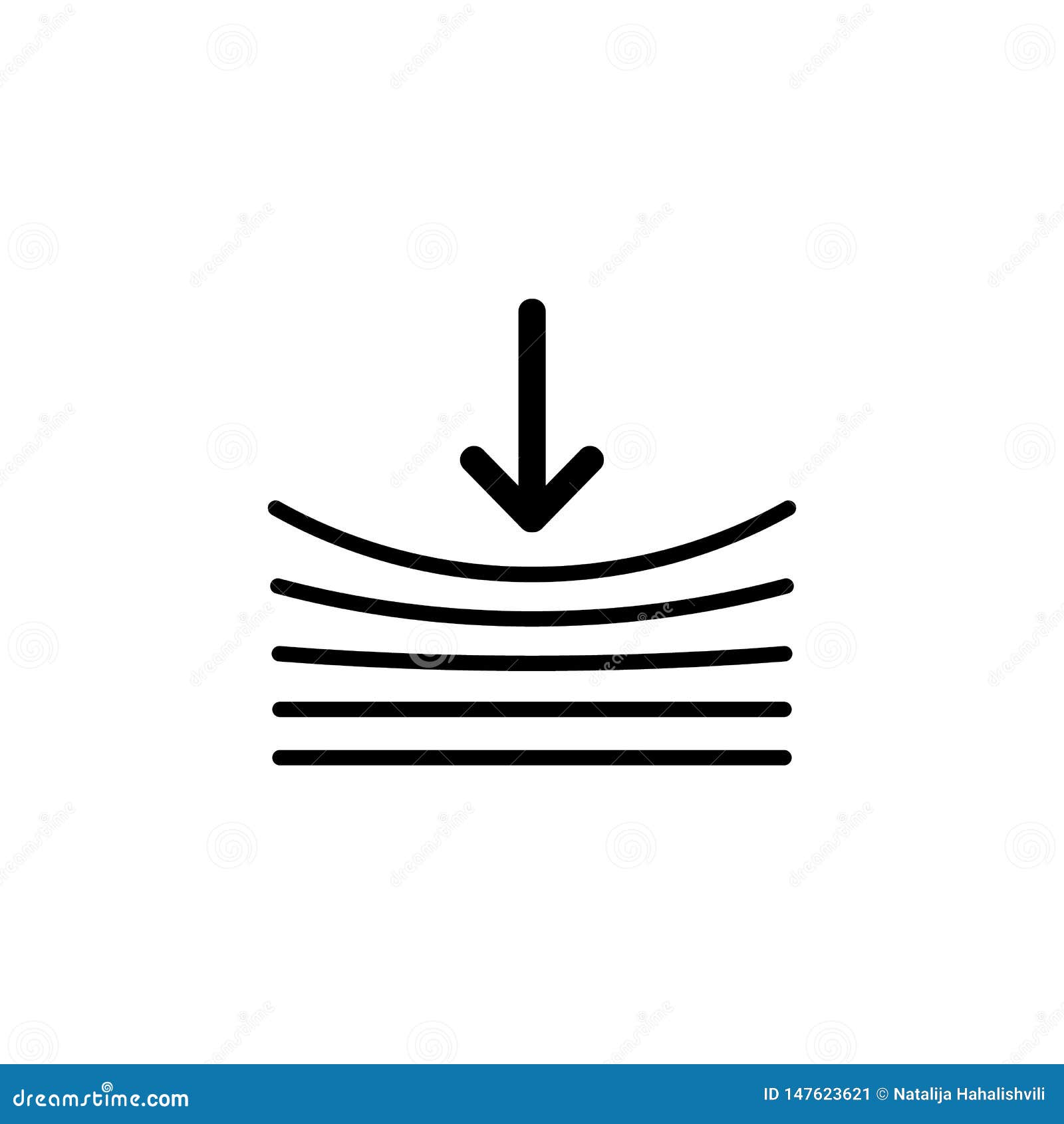 Resilience icon on white. stock vector. Illustration of creative ...