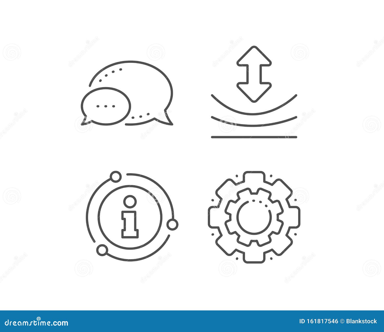 Resilience Line Icon. Elastic Material Sign. Vector Stock Vector ...
