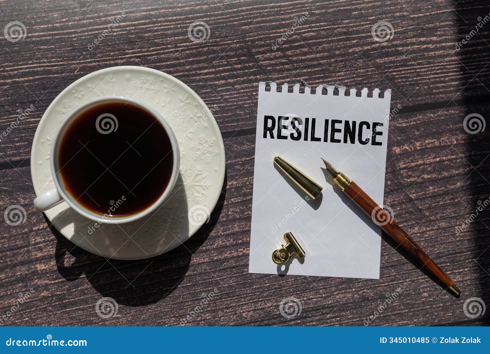 Resilience Word Concept Written With Pen On White Background Royalty ...