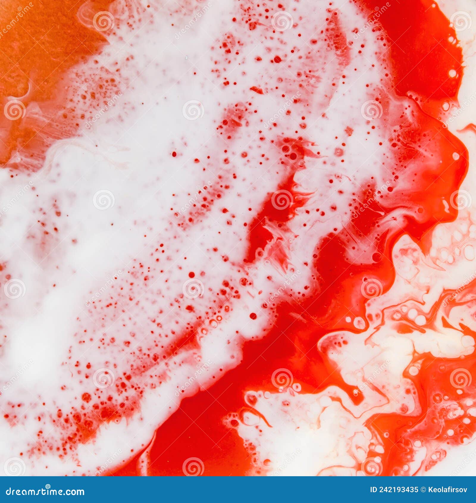 Resin Art with Red Colors. Epoxy Effect Background Stock Image - Image ...
