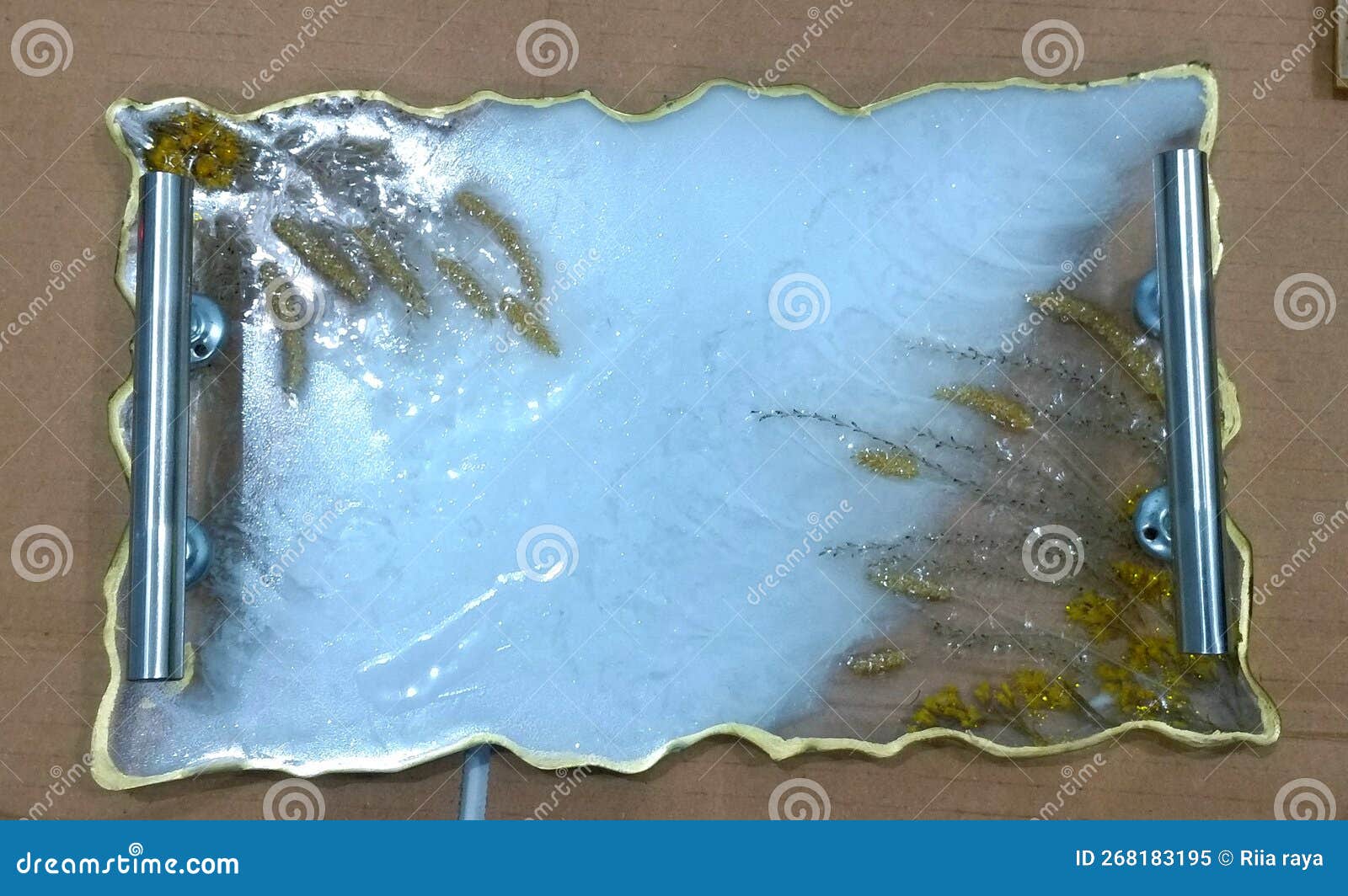 Resin art stock image. Image of work, resin, artwork - 268183195