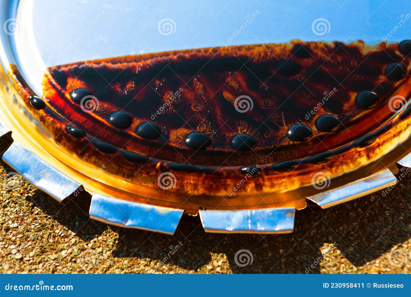 Resin drops stock image. Image of bitumen, black, pour - 230958411