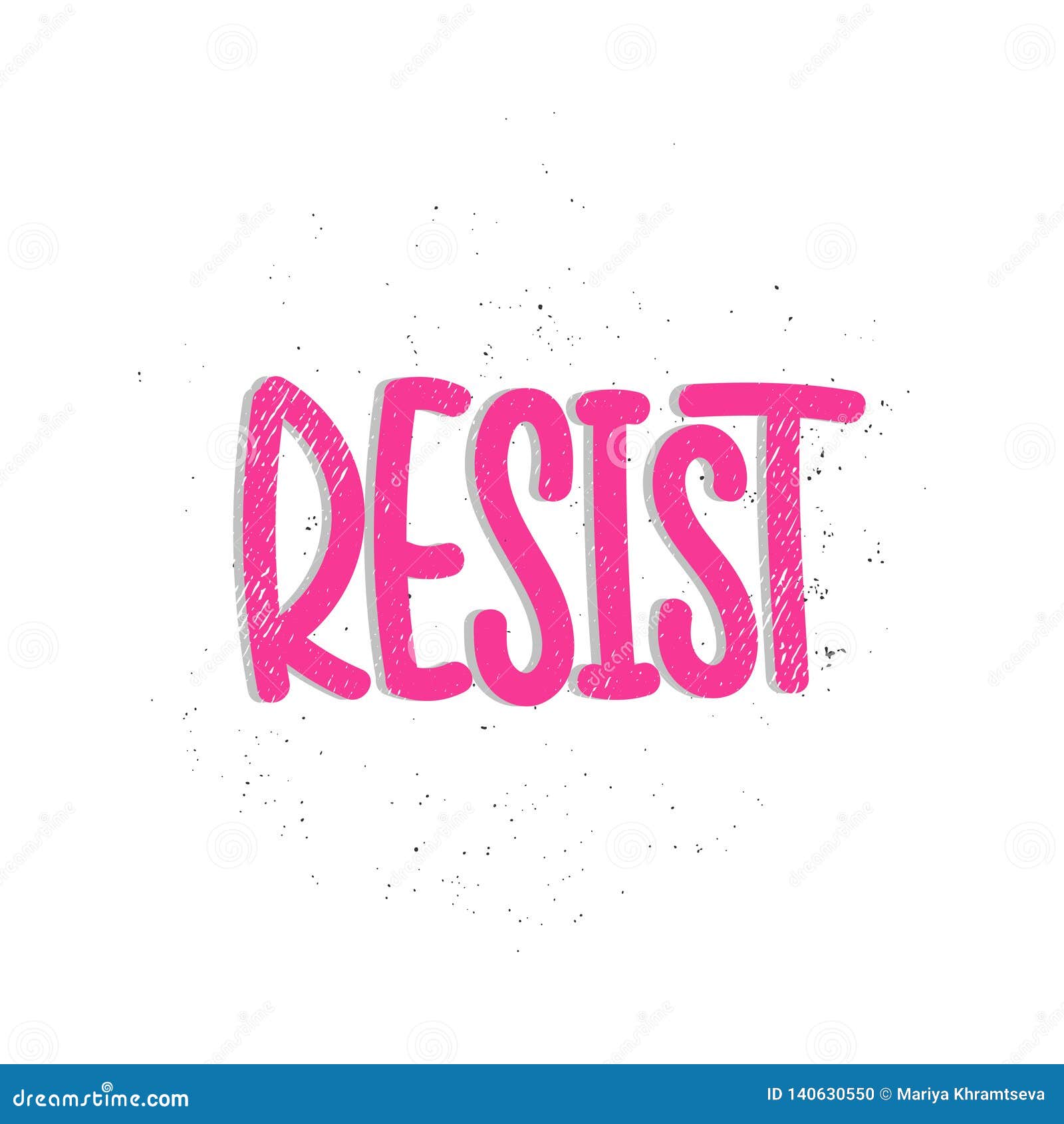 Resist lettering vector stock vector. Illustration of rebel - 140630550