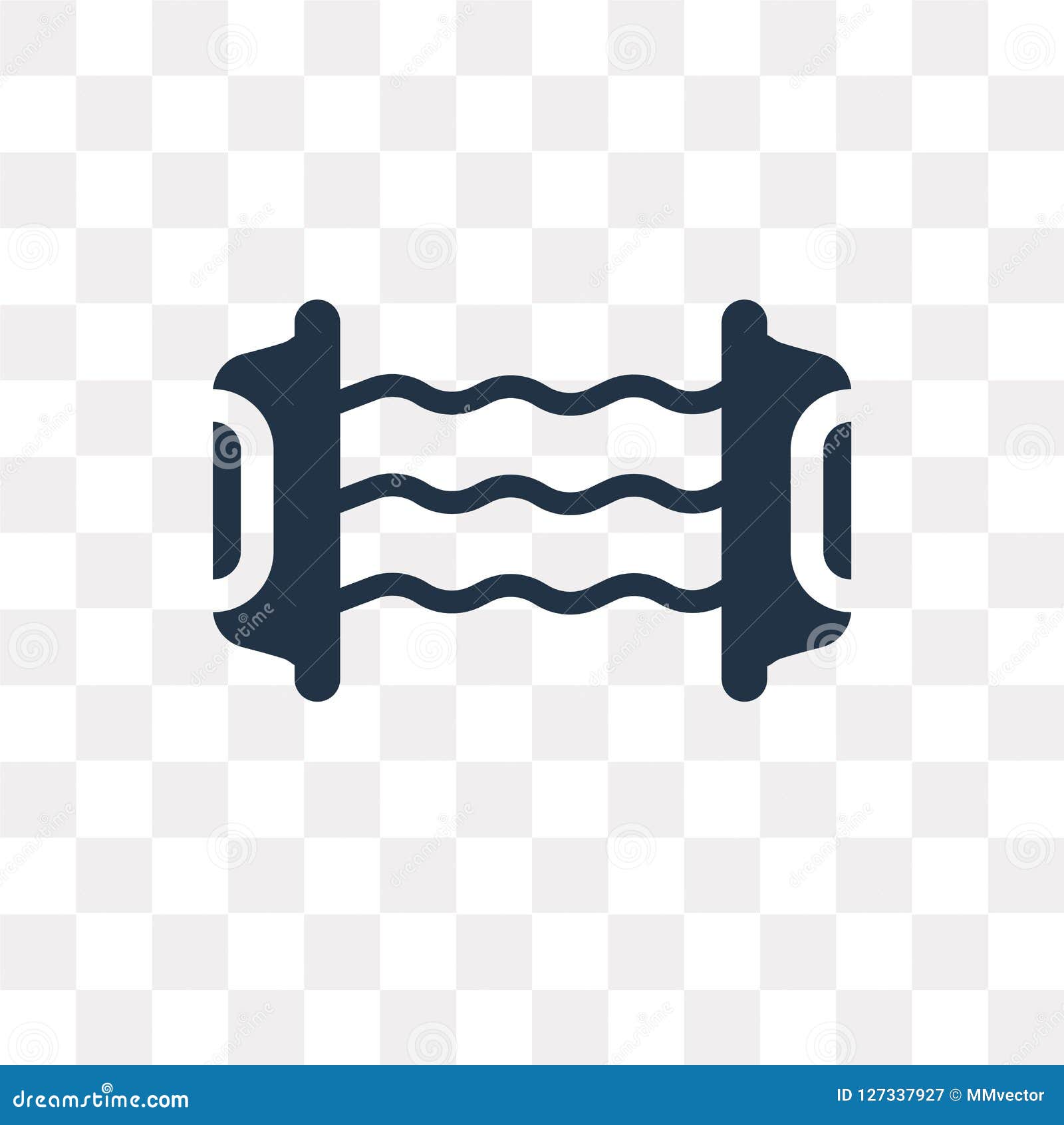 Resistance Vector Icon Isolated on Transparent Background, Resistance ...