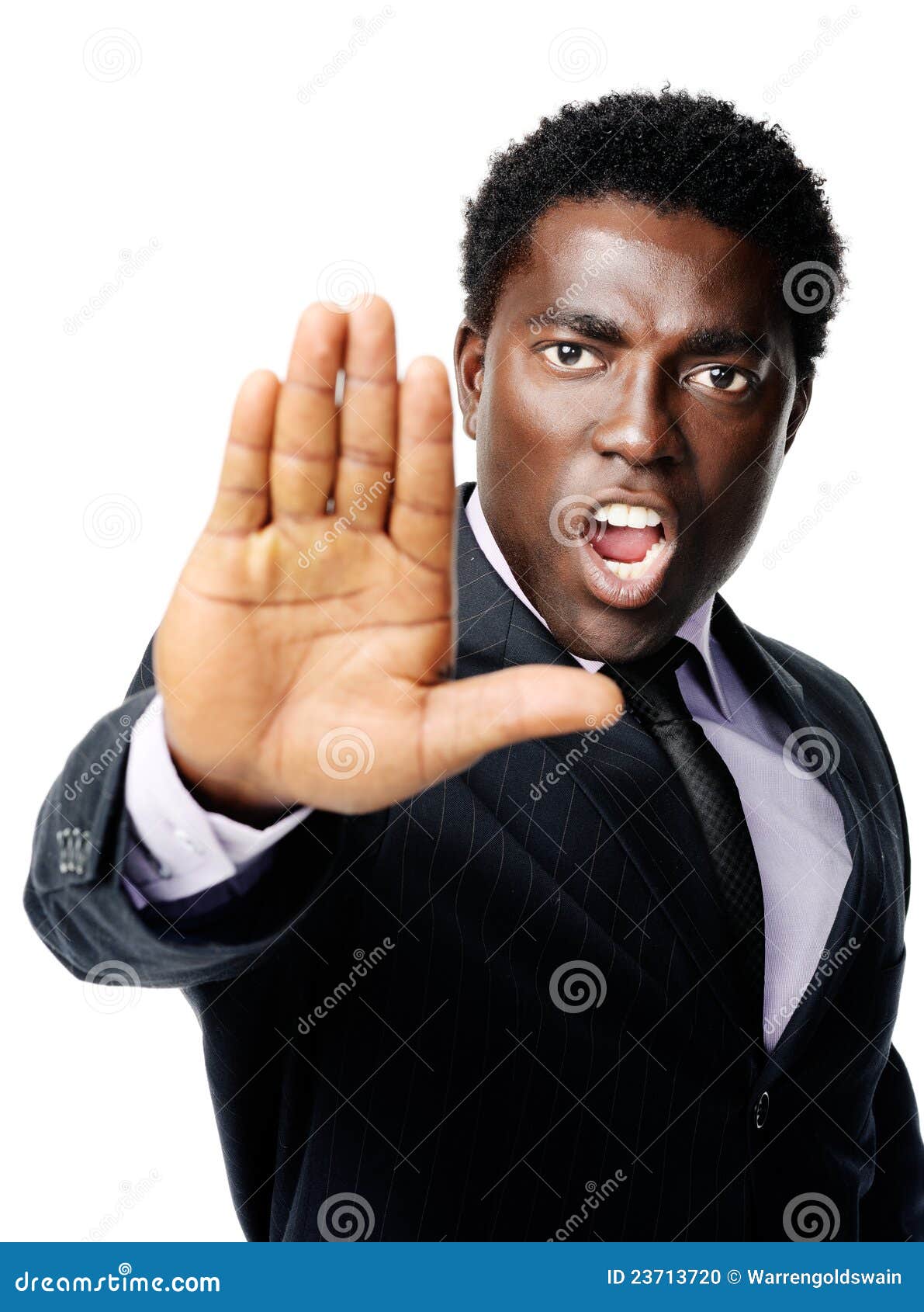 Resisting and stopping stock photo. Image of male, modern - 23713720