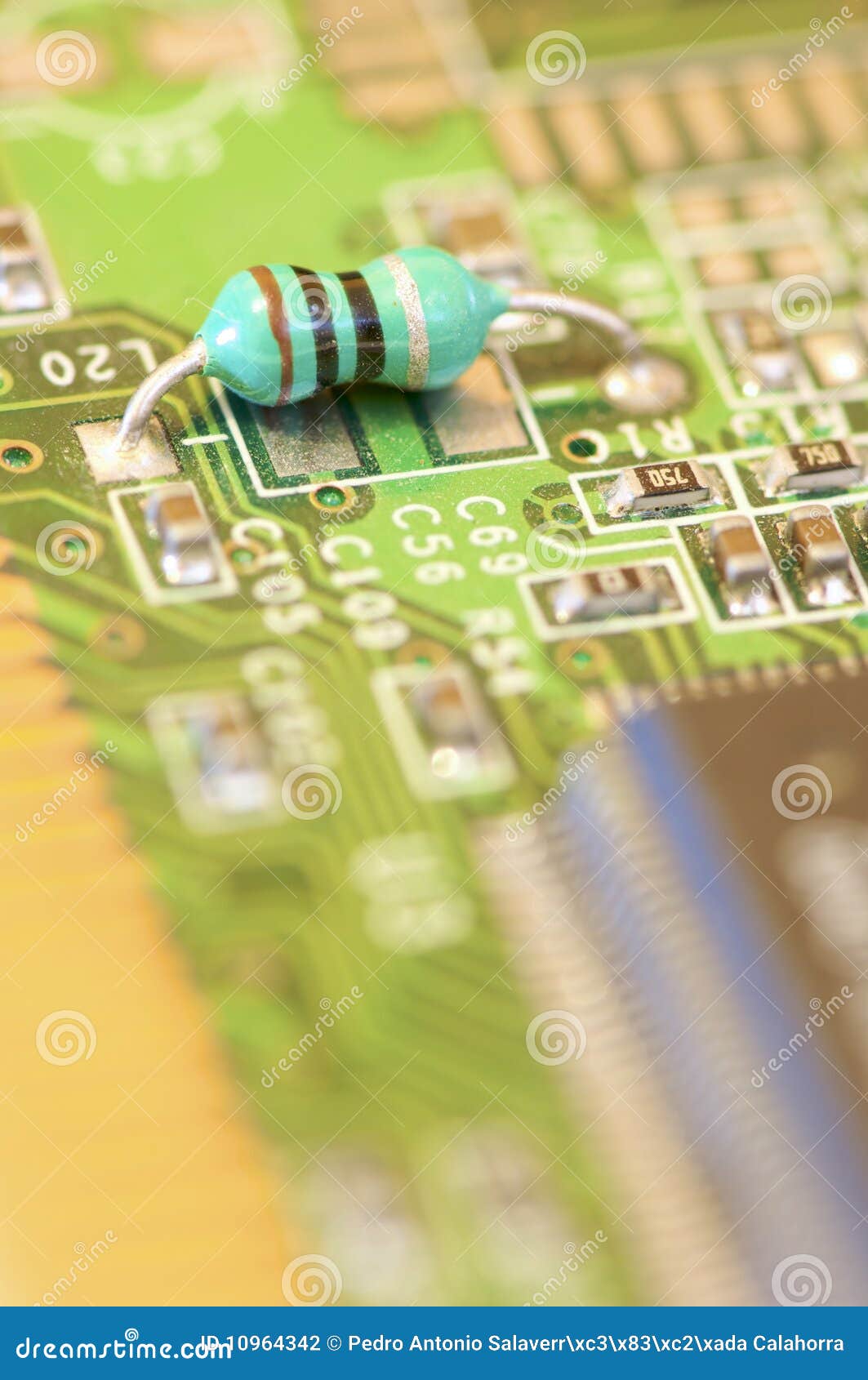 Resistor stock photo. Image of diode, current, electronics - 10964342