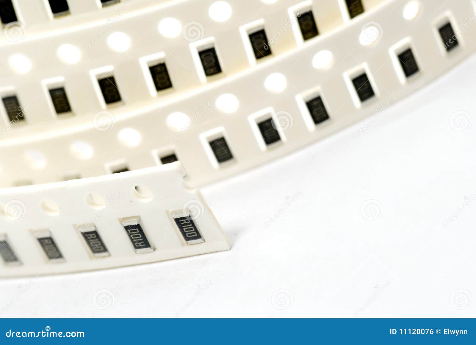 Resistor chip in SMD style stock photo. Image of complexity - 11120076