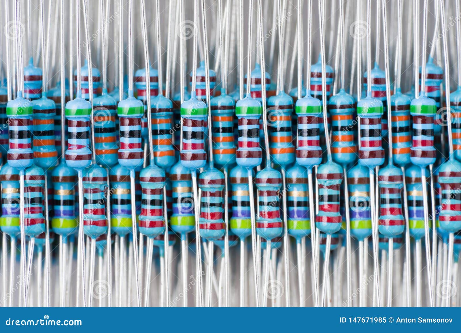 Resistor DC voltage stock image. Image of industry, copy - 147671985