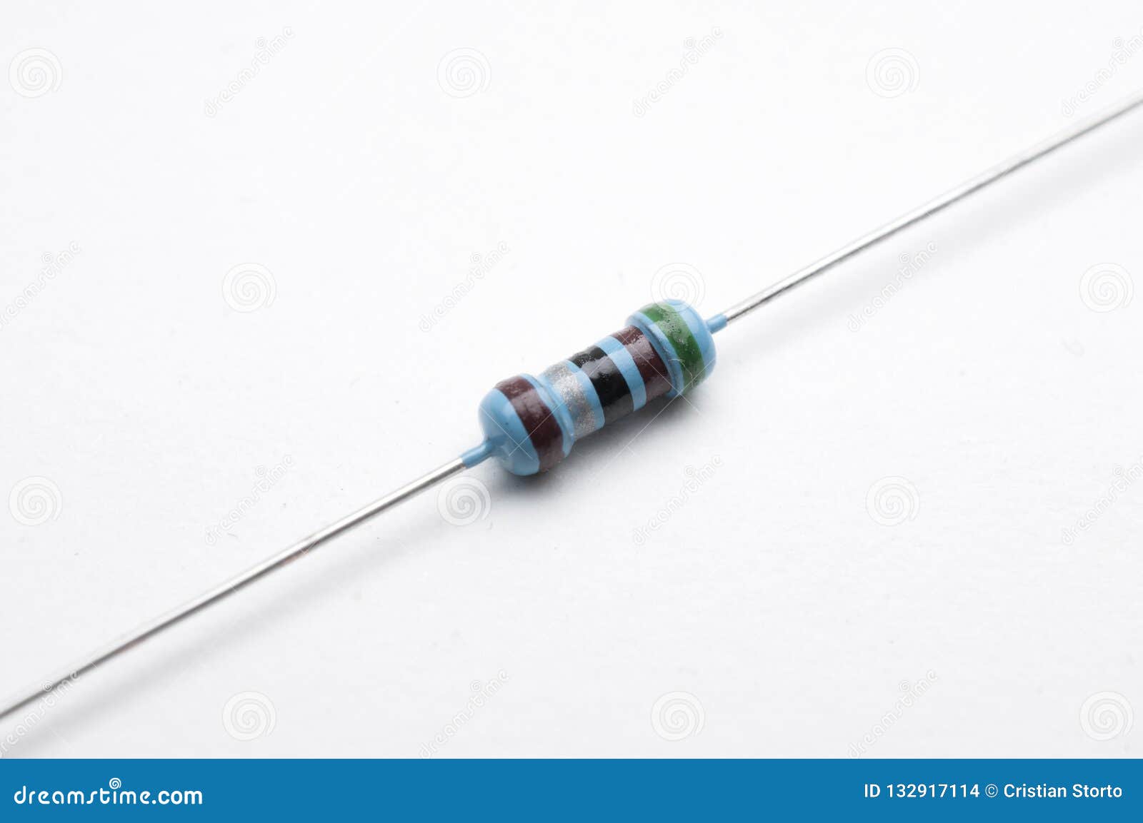 Resistor Isolated On Yellow Background Stock Image | CartoonDealer.com ...