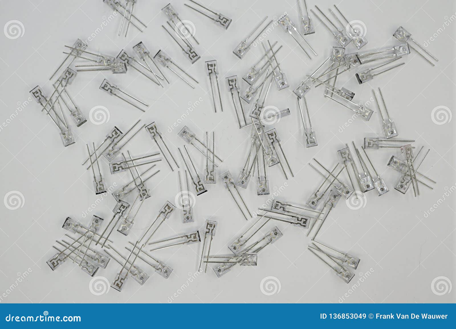 Led for Electronis Printed Circuit Boards in Ohm Stock Image - Image of ...