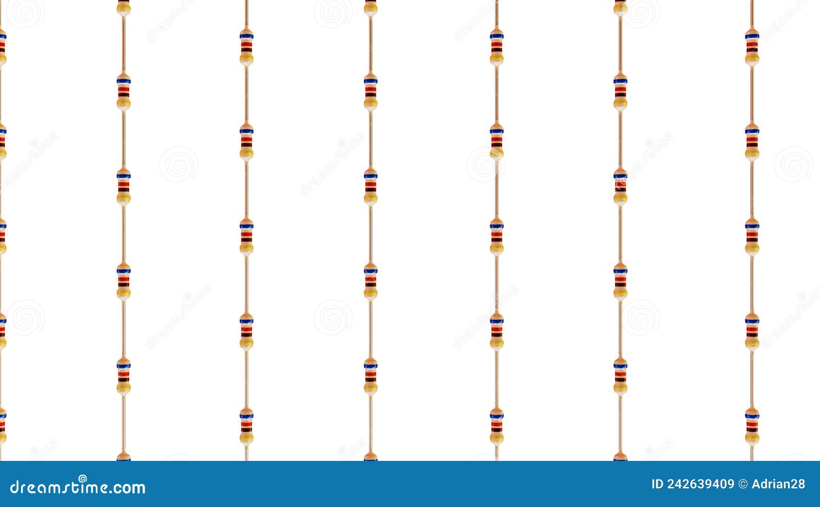 Resistors Displayed In Columns Royalty-Free Stock Photo | CartoonDealer ...
