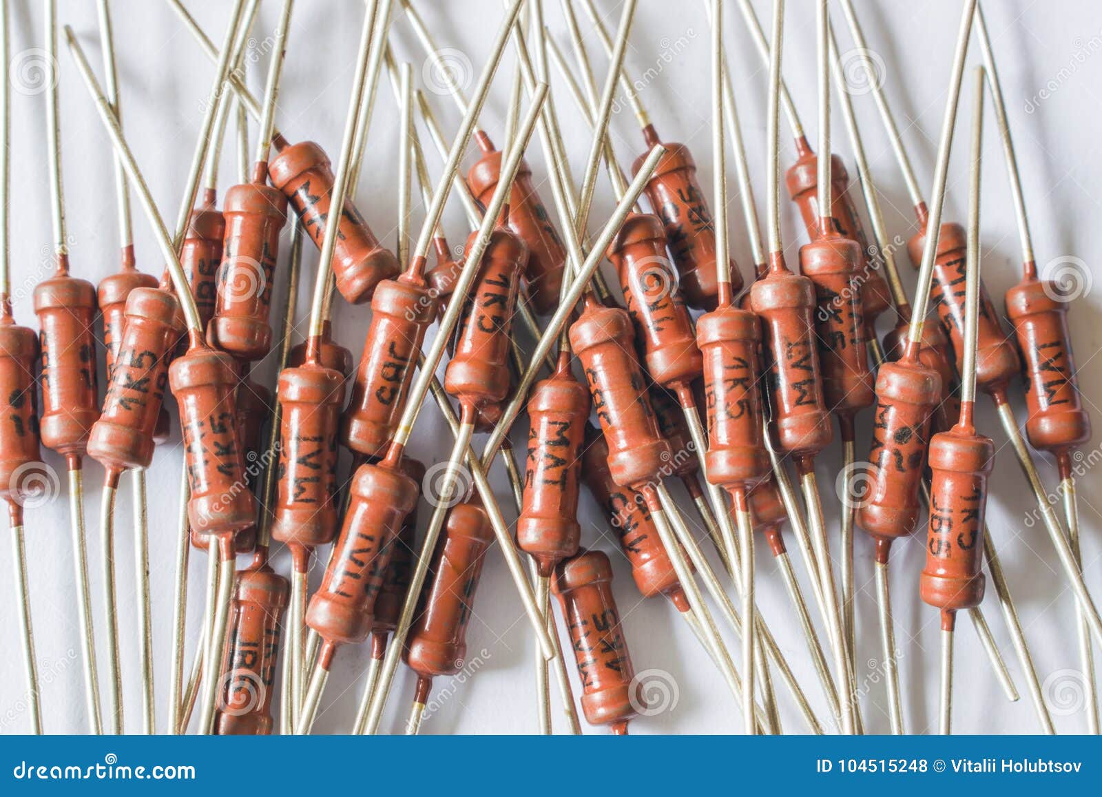 Old Soviet Resistors On A Circuit Board Royalty-Free Stock Image ...