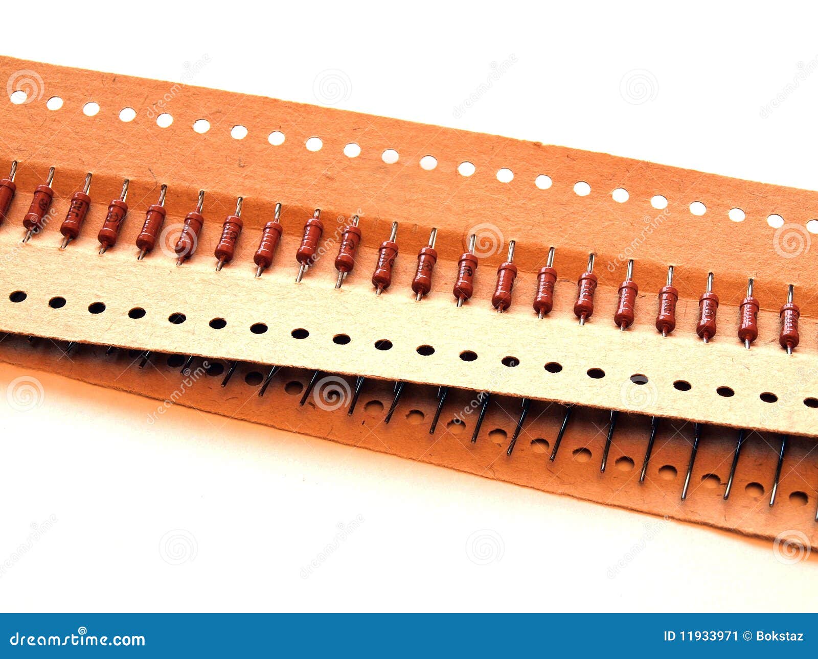 Resistors pack stock image. Image of electronics, industry - 11933971